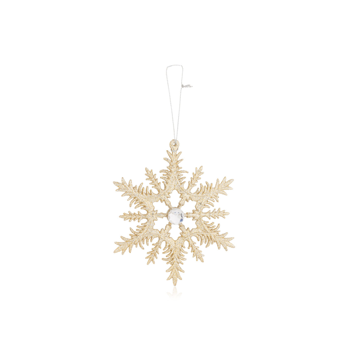 Premier Snowflake Gold Glitter 12cm - Spinneys United Arab Emirates