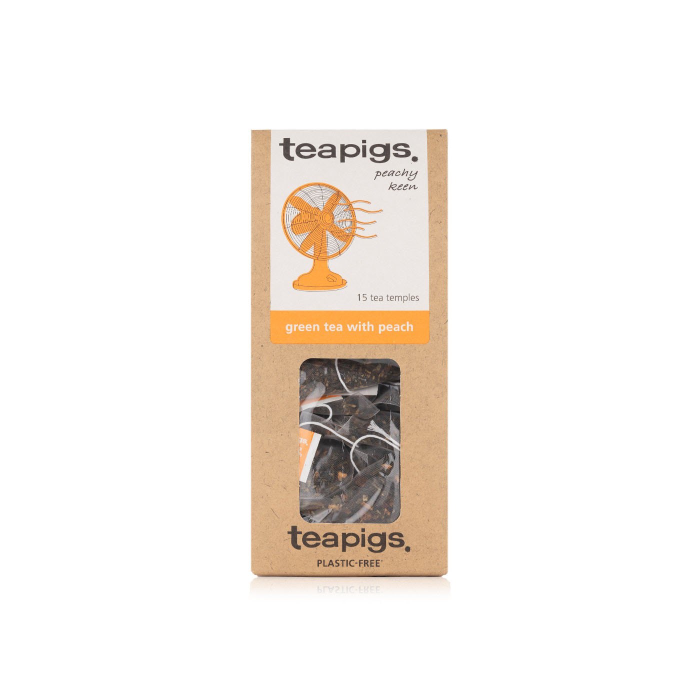 Teapigs Green Tea with Peach Tea Bags 15 Pack 37.5g - Spinneys UAE
