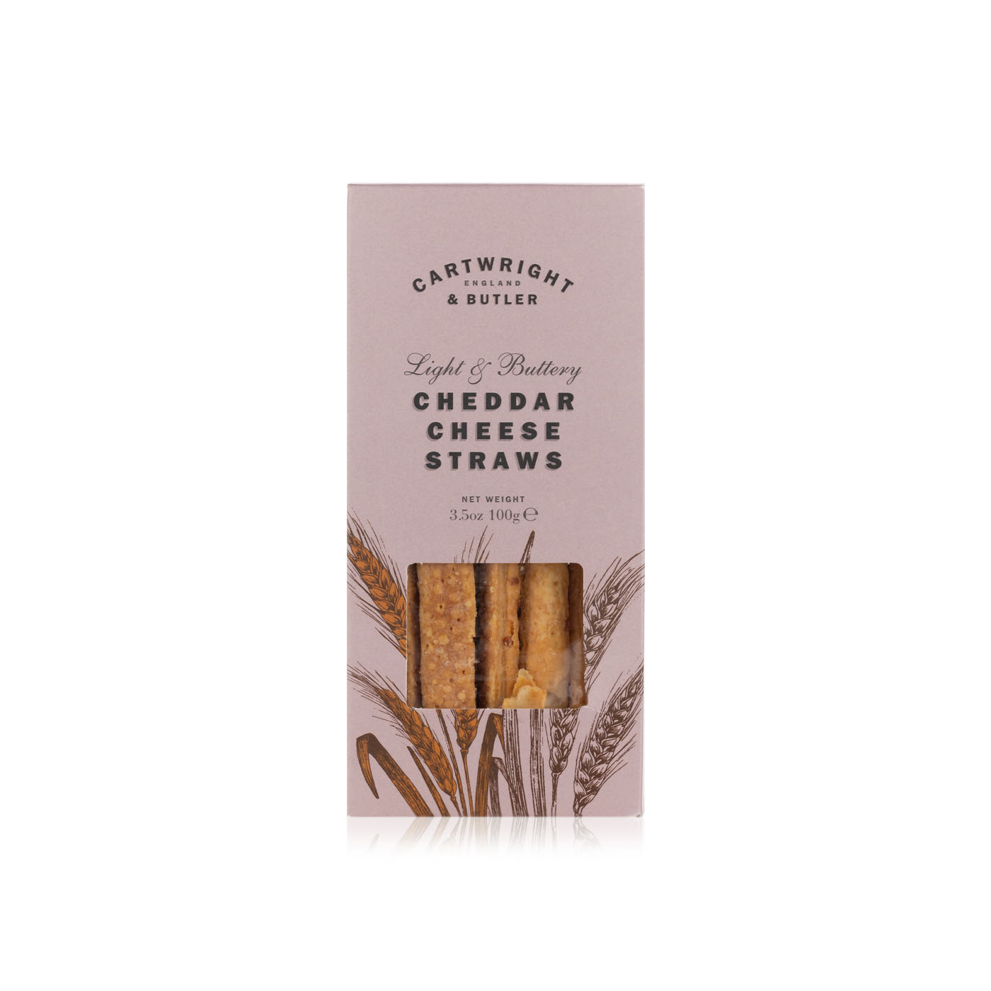 Cartwright & Butler Cheddar Cheese Straws 100g - Spinneys UAE