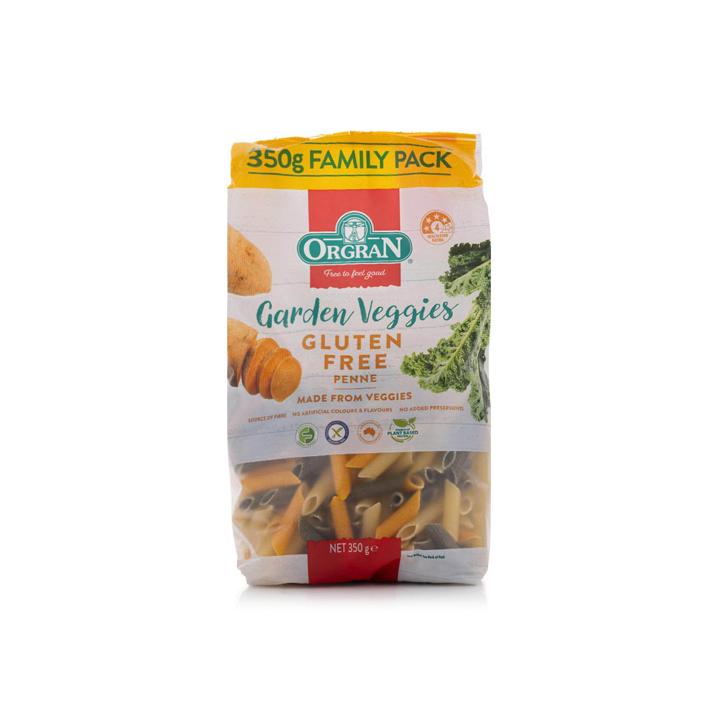 Orgran garden veggies pasta penne 350g - Spinneys UAE