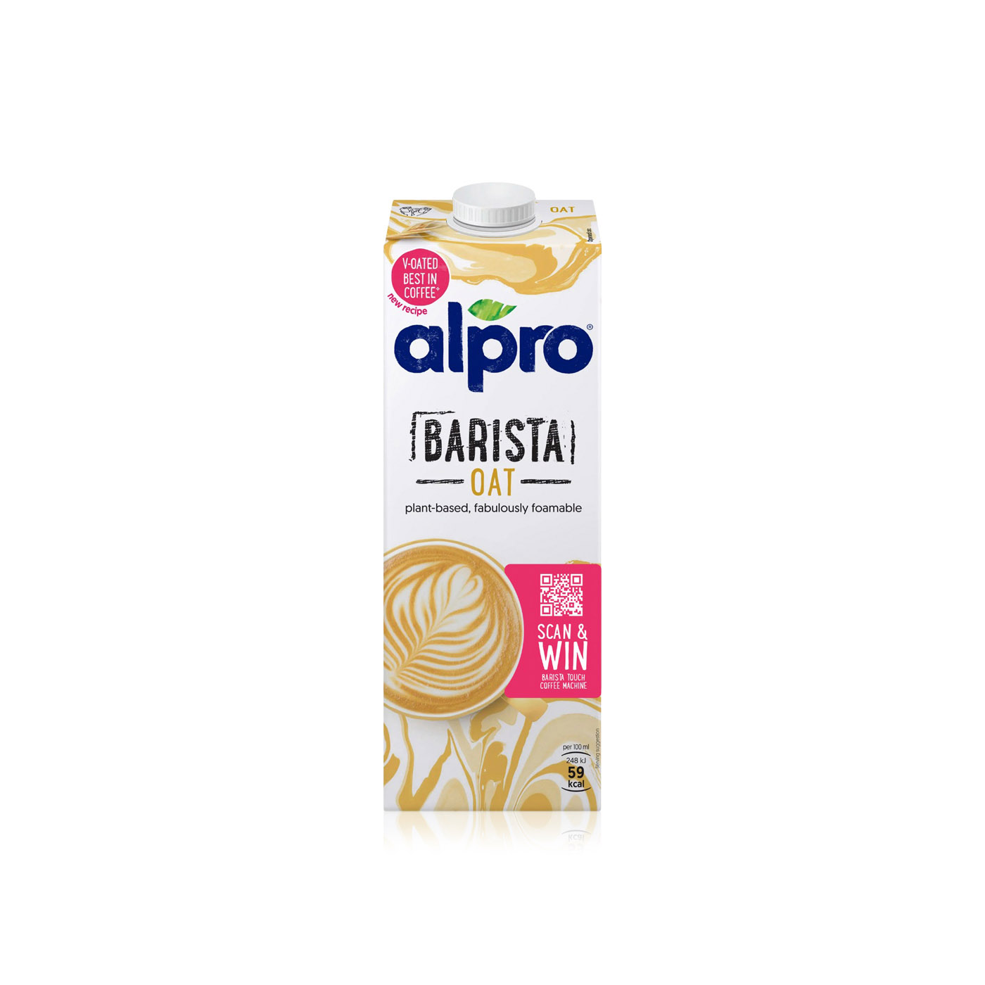 Alpro Barista Scan and Win Oat Milk 1 litre - Spinneys United Arab Emirates