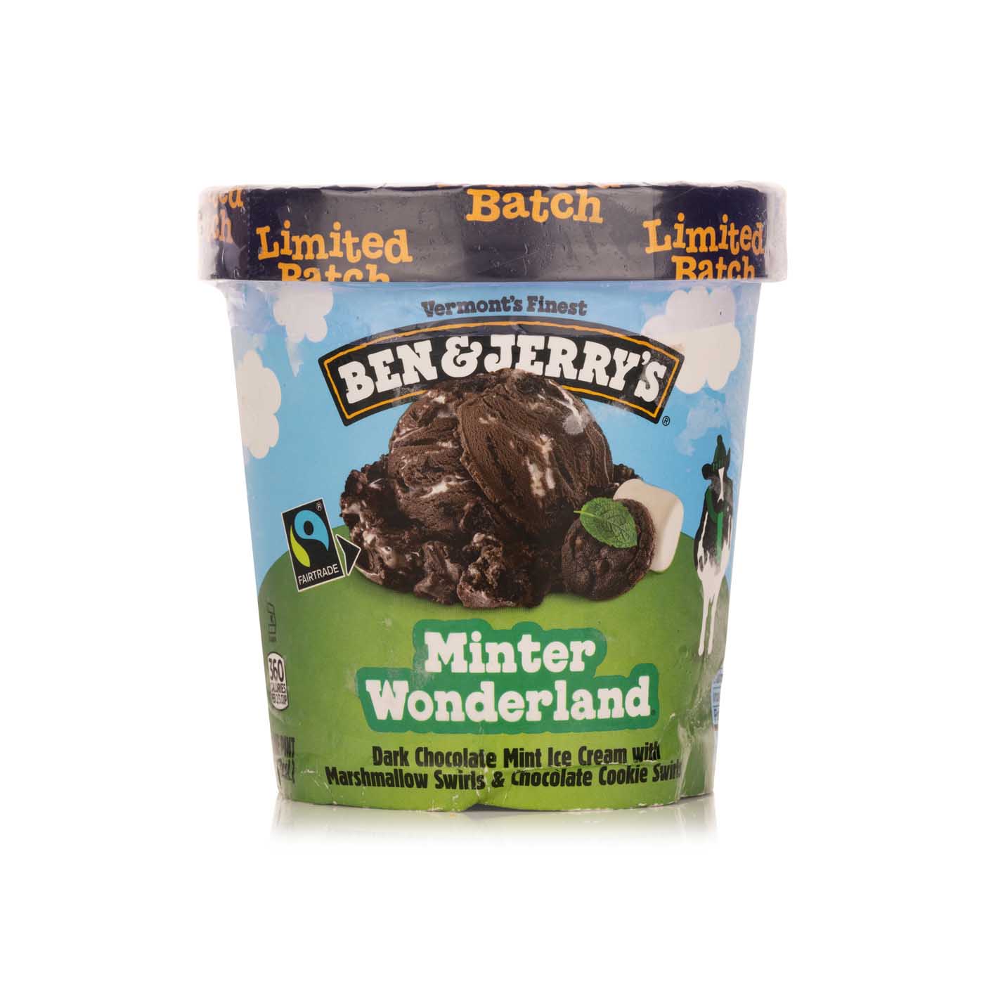 Ben & Jerry's Minter Wonderland Ice Cream 473Ml - Spinneys UAE
