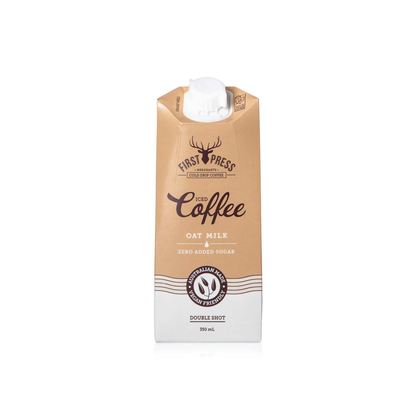 First Press Coffee Oat Milk Double Shot Iced Coffee 350ml - Spinneys UAE