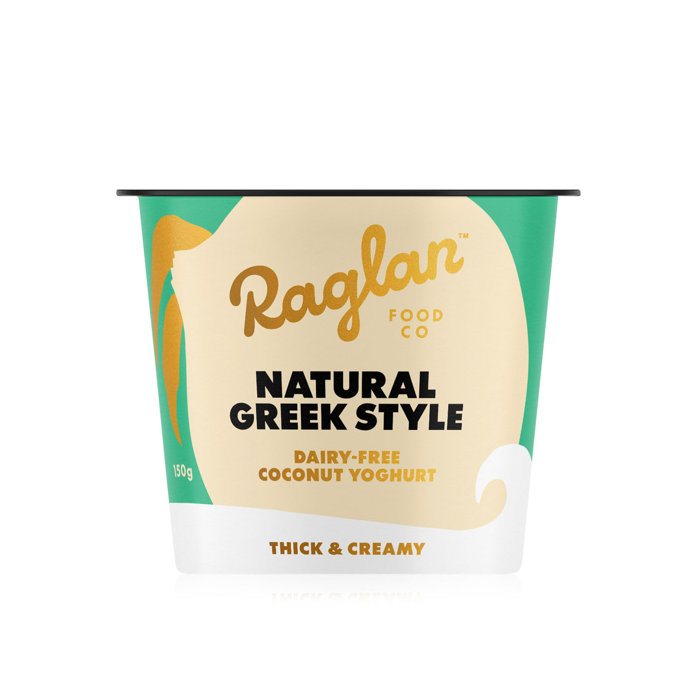 Raglan Natural Greek-Style Dairy-Free Coconut Yoghurt 150g - Spinneys UAE