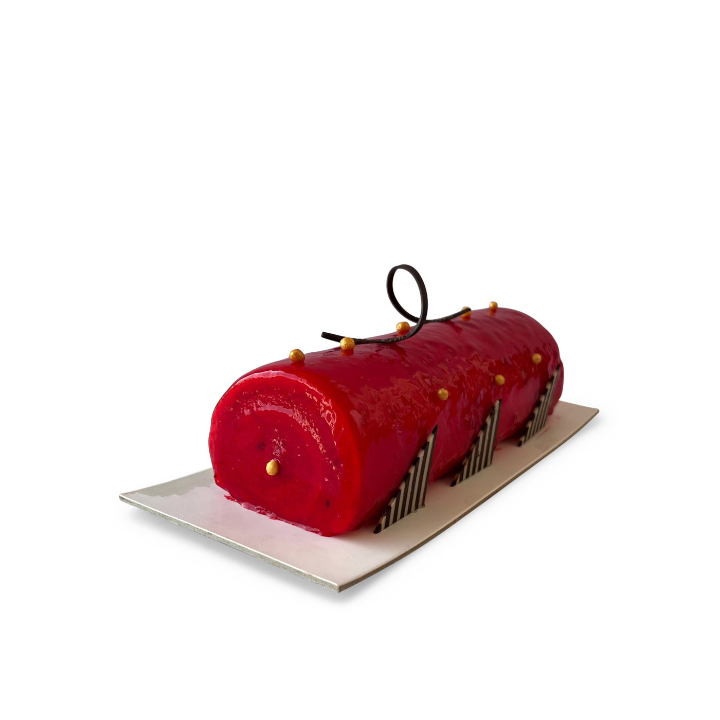Raspberry Yule Log 500g - Spinneys UAE