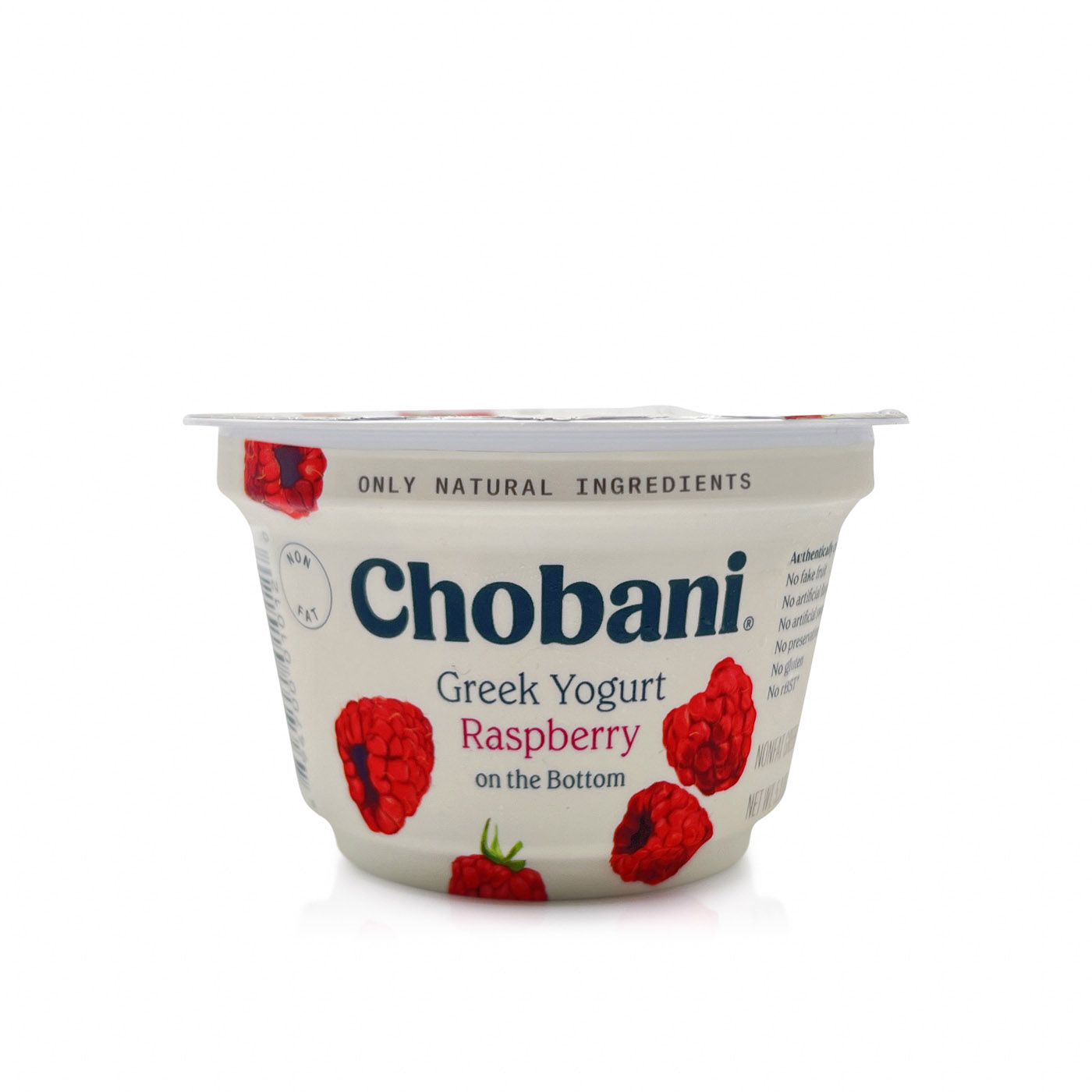 Chobani Nonfat Raspberry Greek Yoghurt 150g - Spinneys UAE
