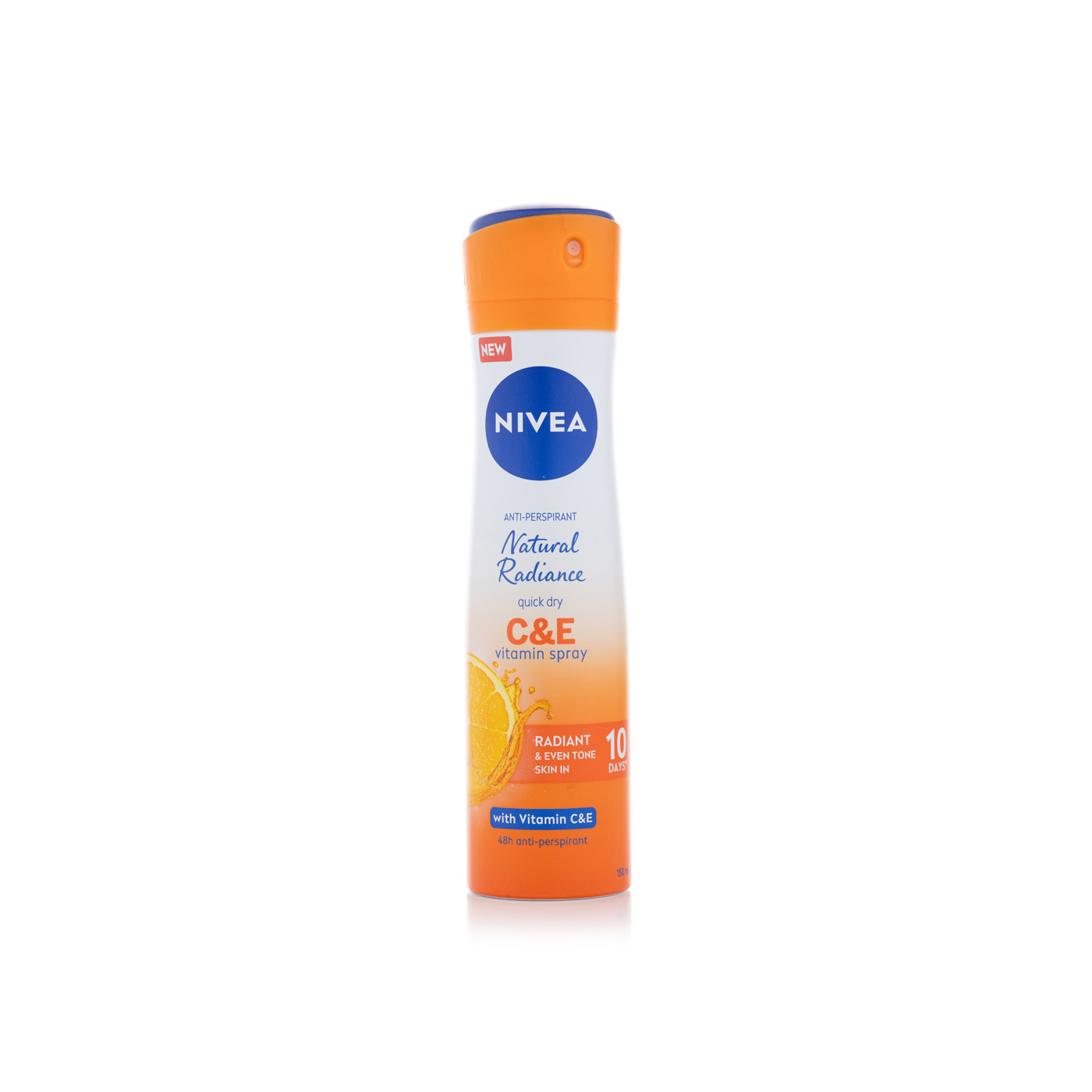 Nivea Natural Radiance Anti-Perspirant Vitamin C & E Deodorant 150ml ...