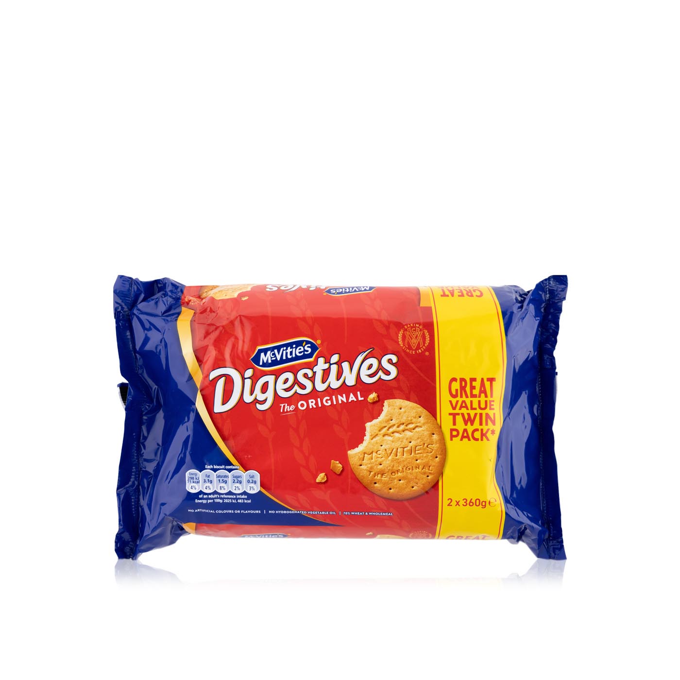 Mcvities Digestives the Original 2s 360g - Spinneys UAE
