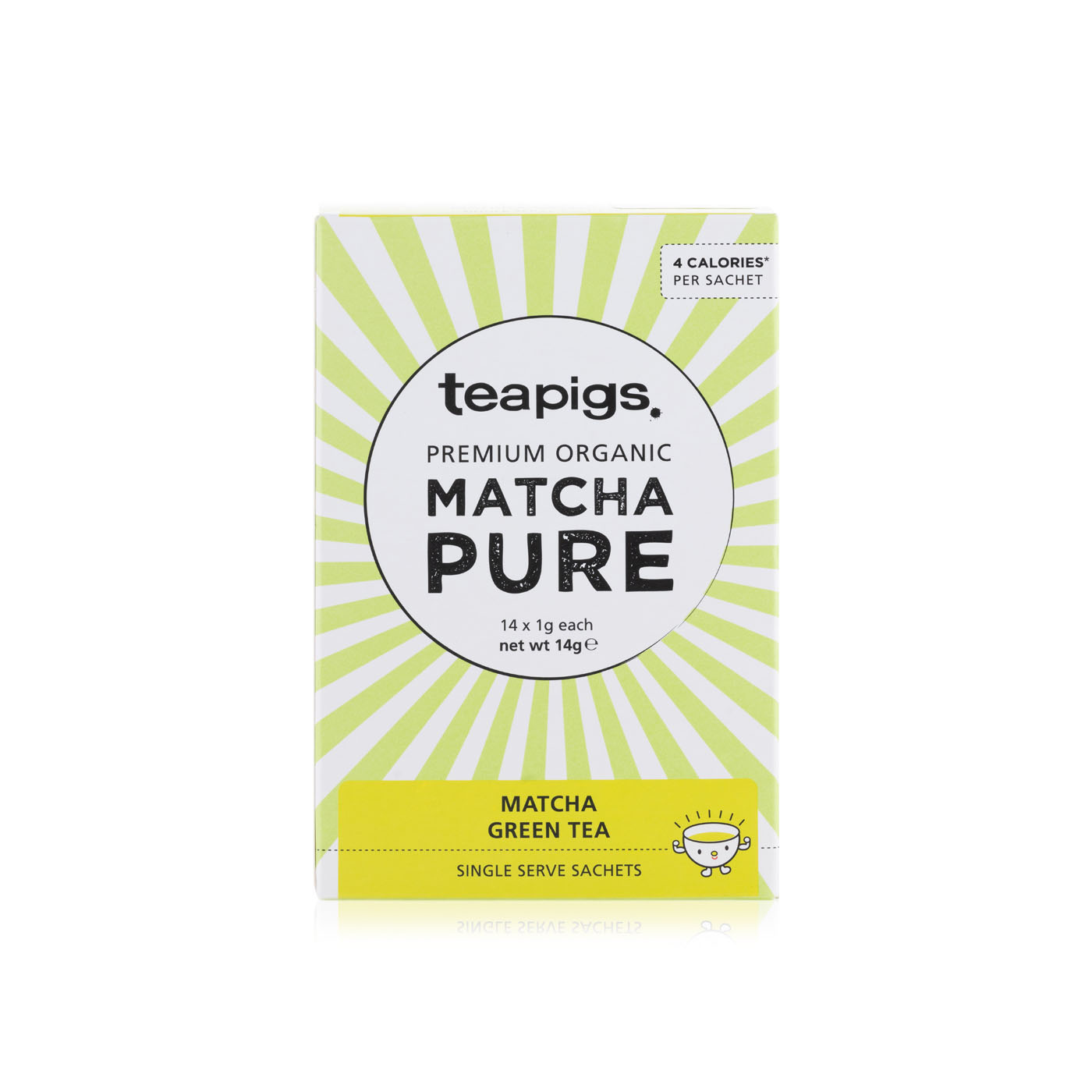 Teapigs Premium Organic Pure Matcha Tea 14 Sachets 14g - Spinneys UAE