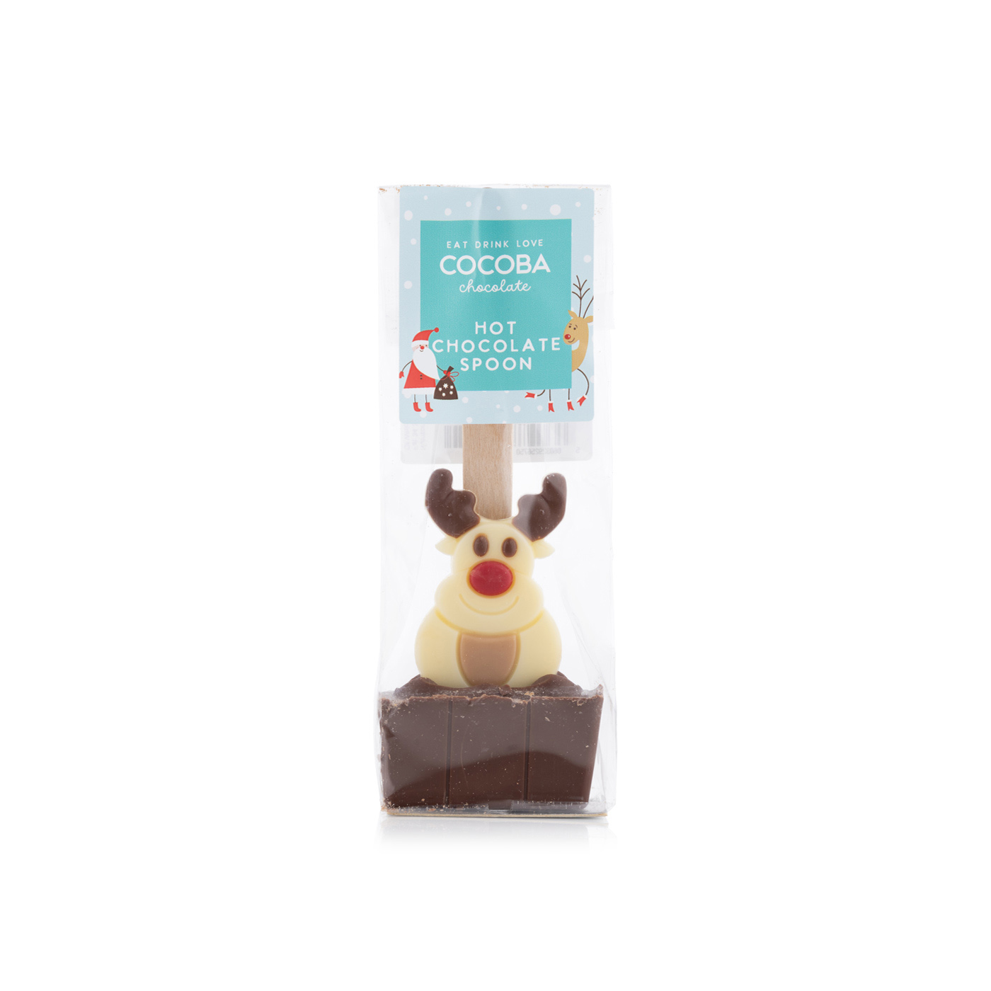 Cocoba Reindeer Hot Choc Spoon 50g - Spinneys United Arab Emirates
