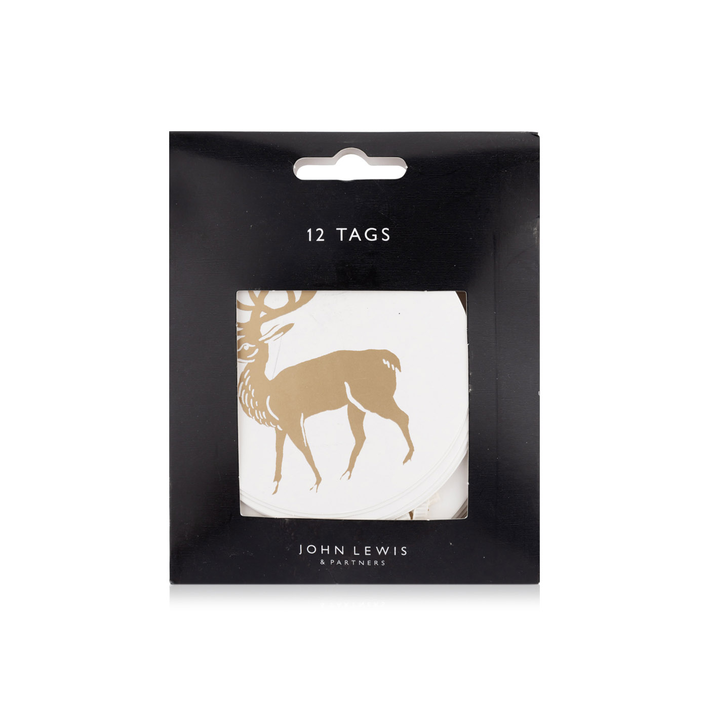 John Lewis 12 Stag Gift Tags - Spinneys United Arab Emirates
