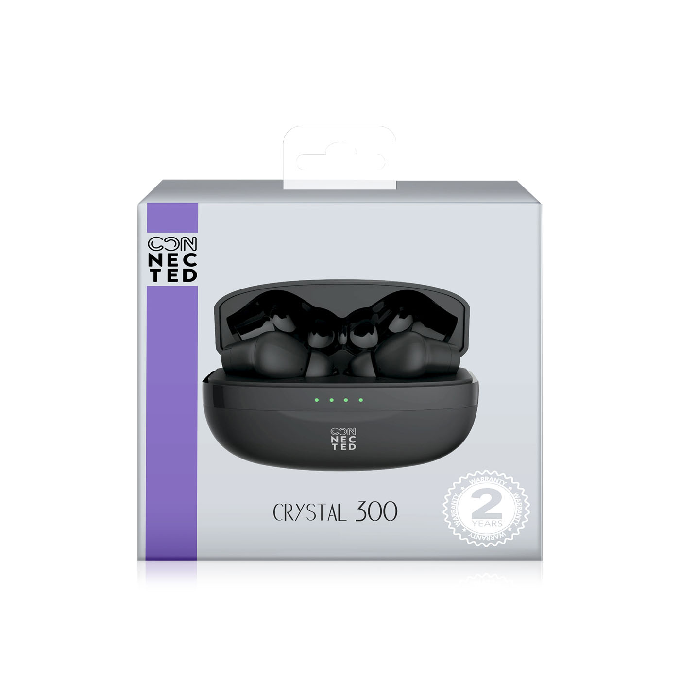 Connected crystal 300 wireless noise cancelling earbuds - Spinneys UAE