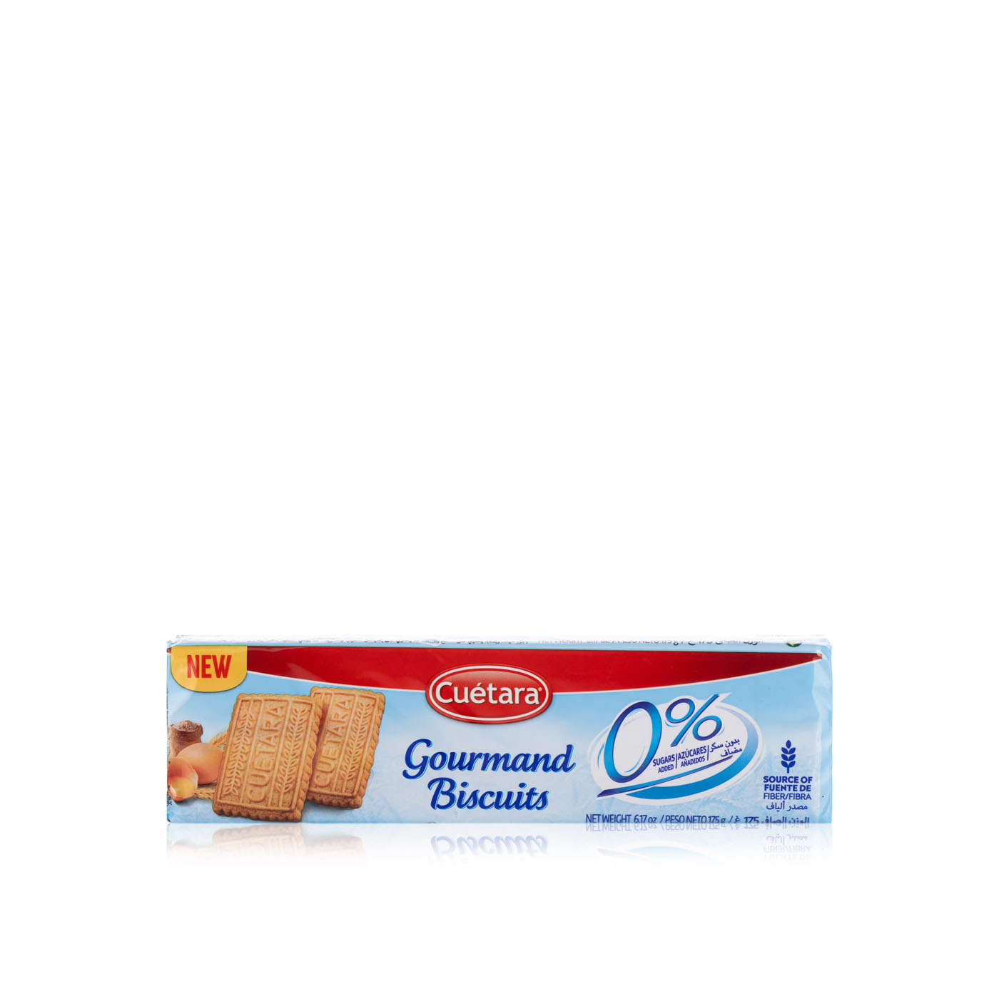 Cuetara Gourmand Biscuits 0% Sugar 175g - Spinneys UAE