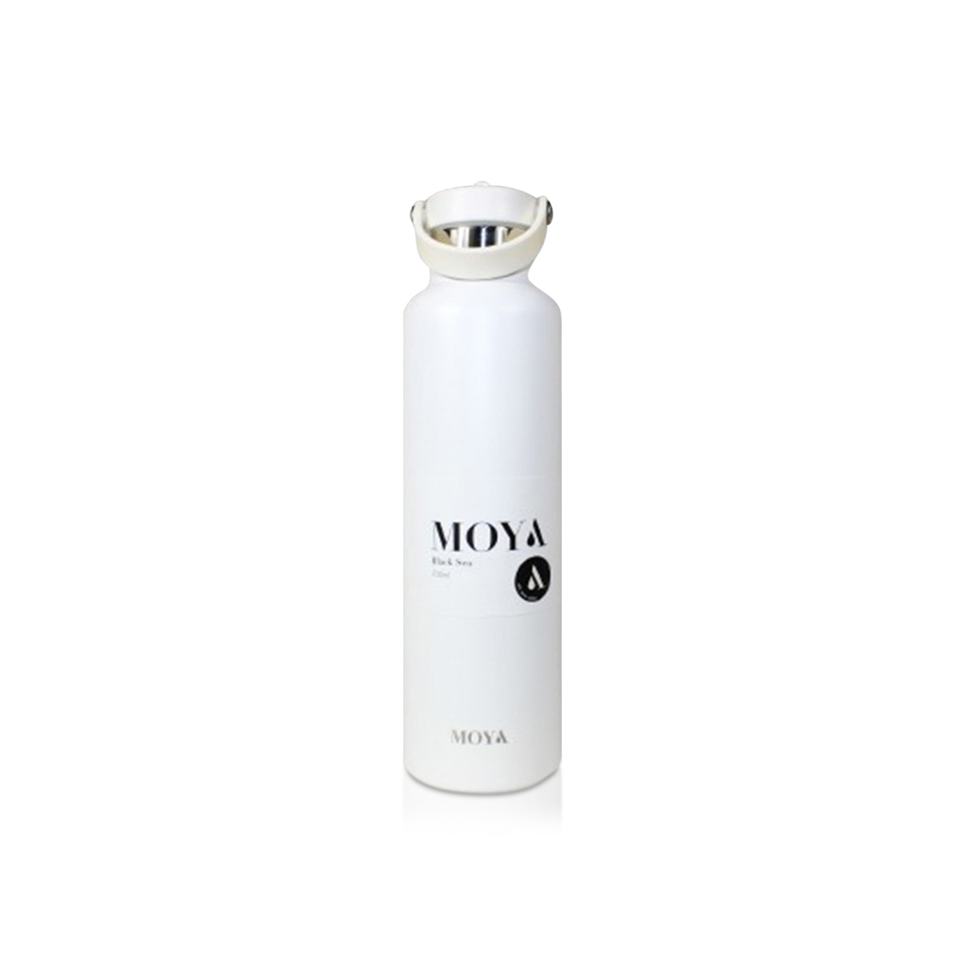 Moya Black Sea Insulated and Sustainable Water Bottle White 700ml - Spinneys UAE