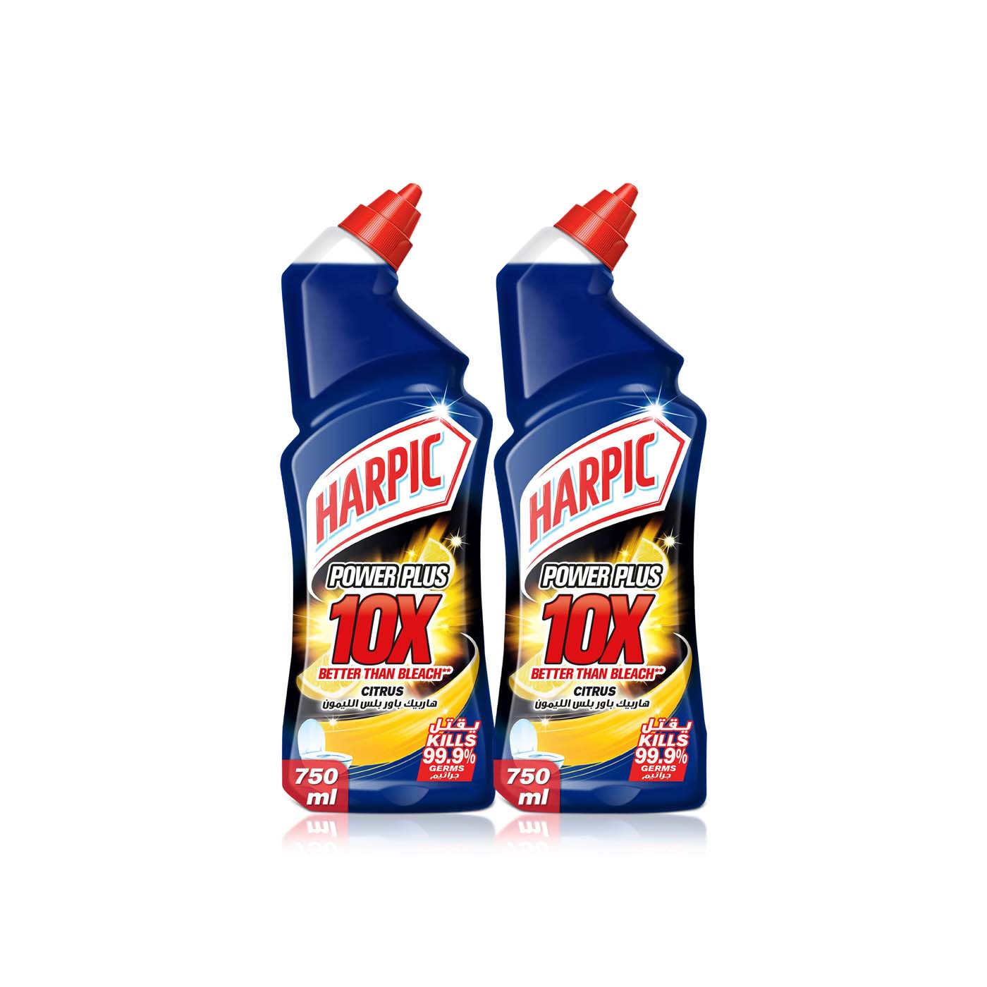 Harpic power plus citrus toilet cleaner 750ml - Spinneys UAE