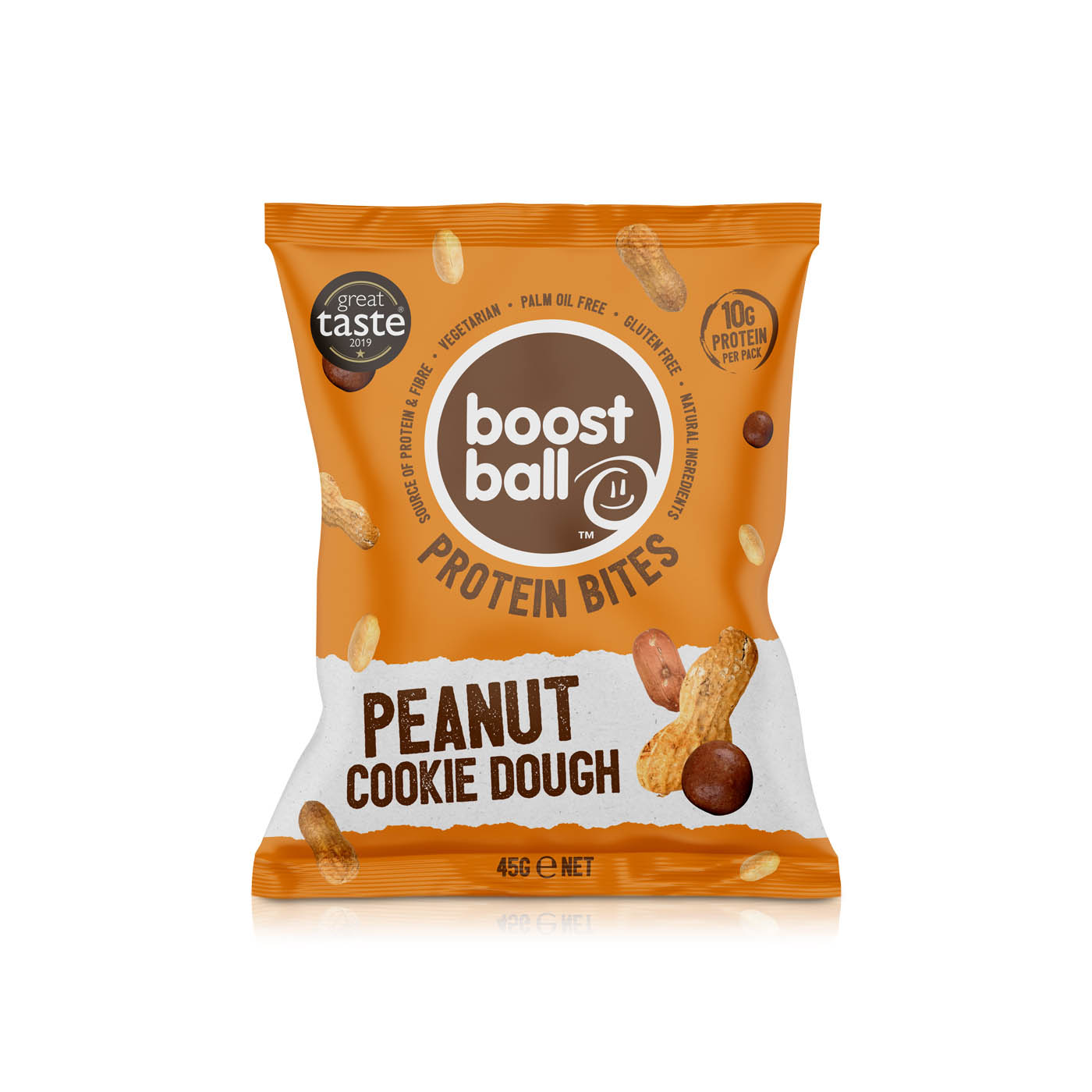 Boostball Peanut Cookie Dough Protein Bites 45g - Spinneys United Arab ...