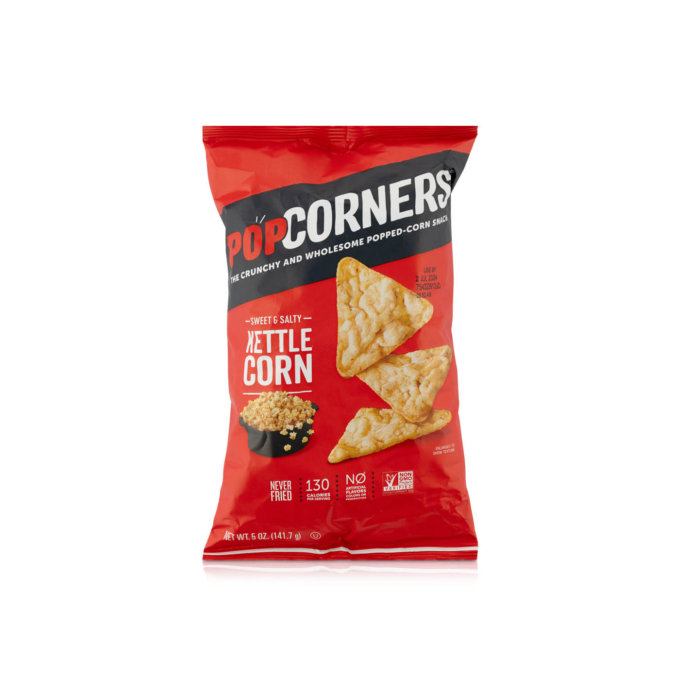 Popcorners Kettle Corn Popped Corn Snacks 141.7g - Spinneys UAE