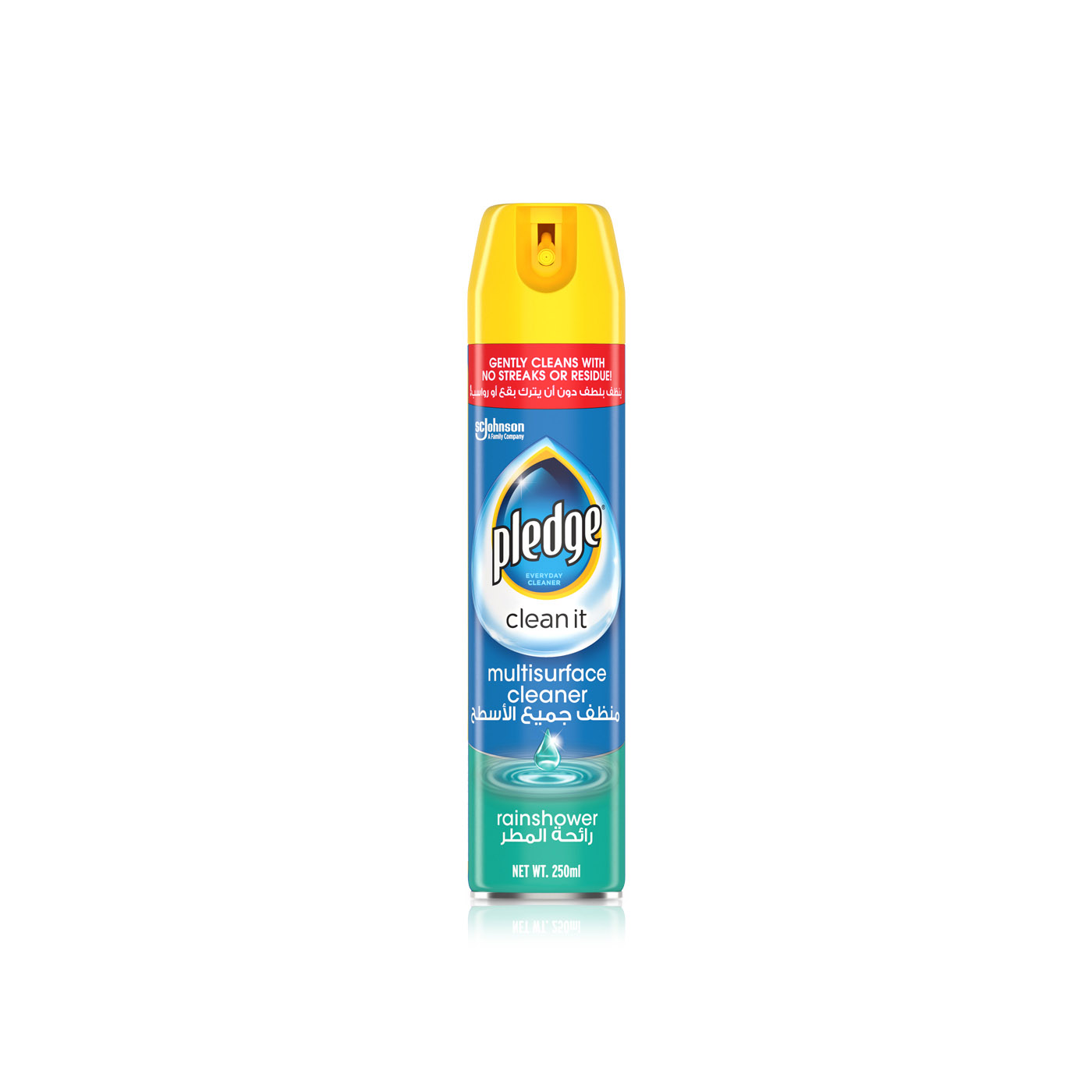 Pledge Clean It Multi Surface Cleaner Rainshower 250ml - Spinneys UAE