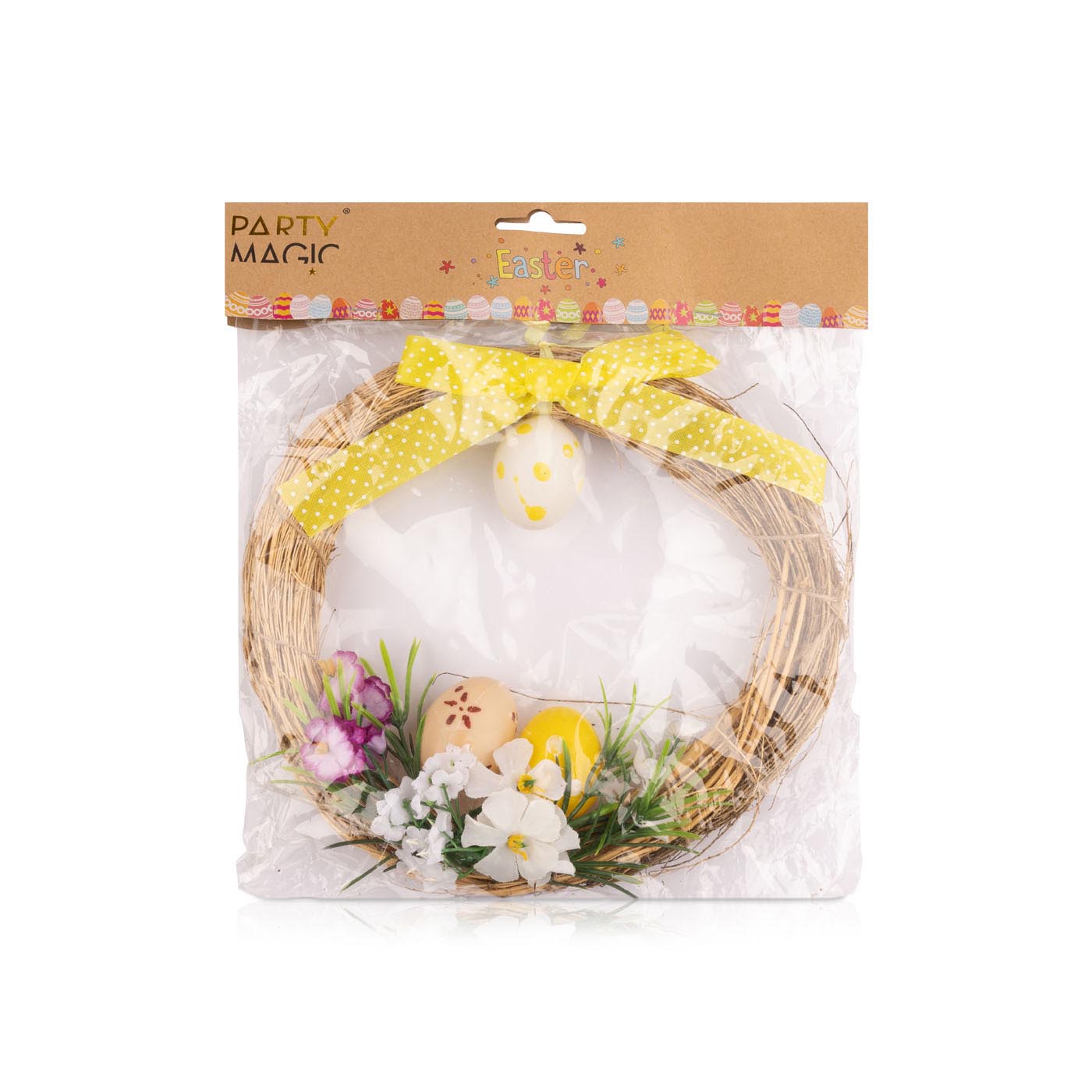 Party Magic Easter wreath decor 20cm - Spinneys UAE