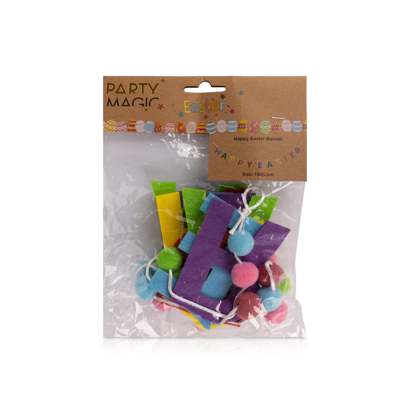 Party Magic happy Easter banner 150cm - Spinneys UAE