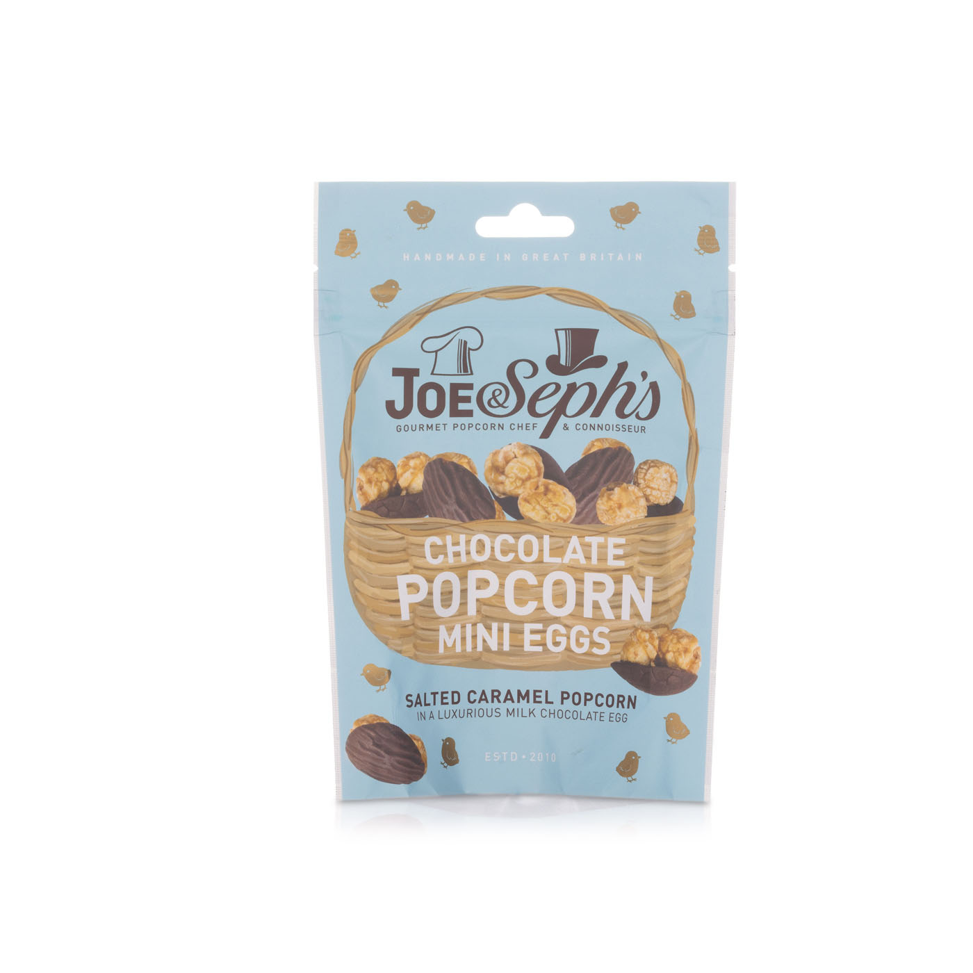 Joe and Seph chocolate popcorn mini eggs 60g - Spinneys UAE