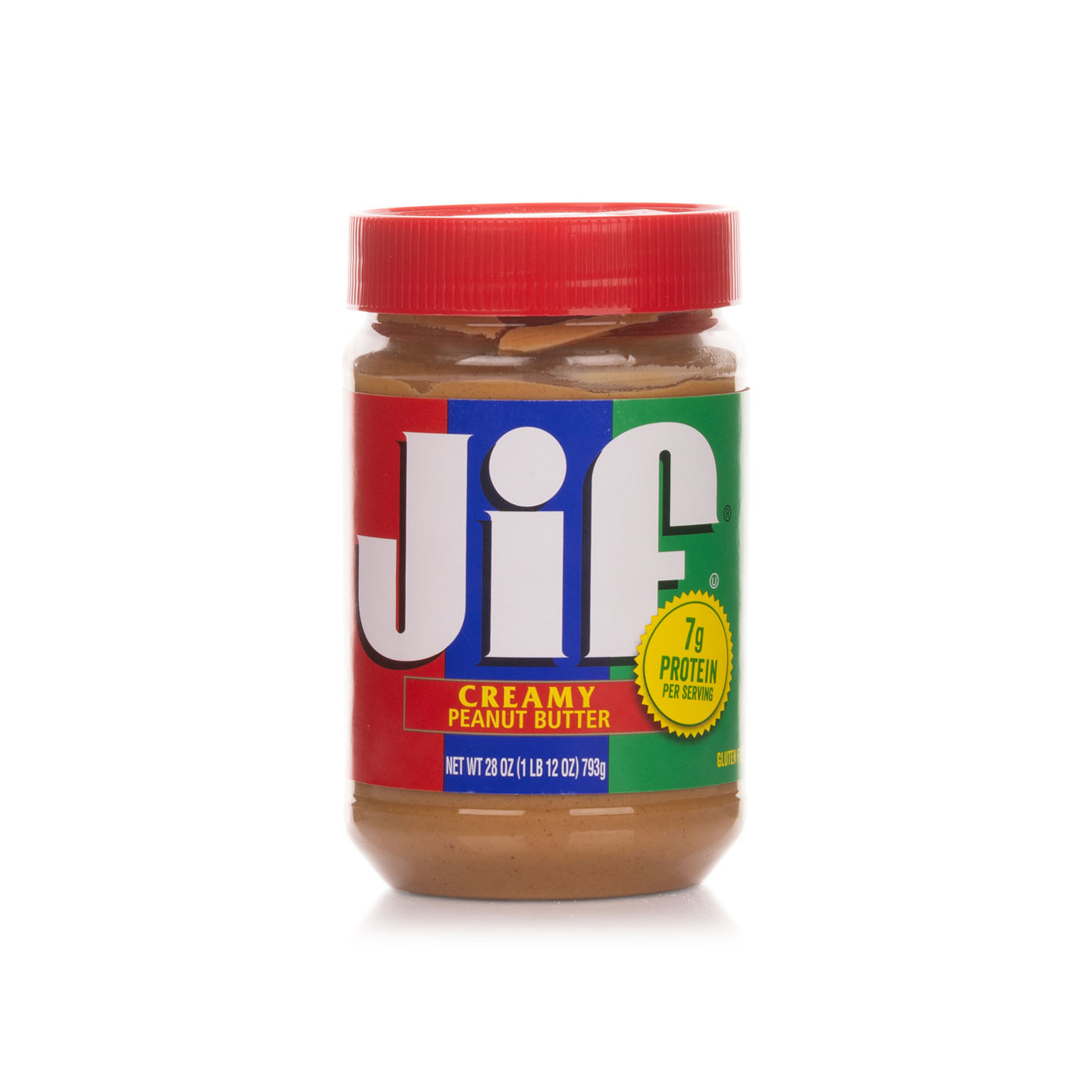 Jif Gluten-Free Peanut Butter Creamy 793g - Spinneys UAE