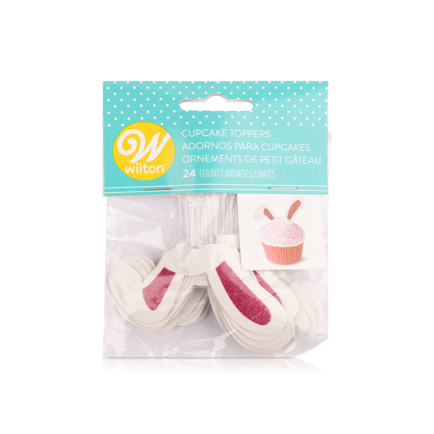 Wilton Easter Fun Pick Bunny Ears 24s - Spinneys UAE
