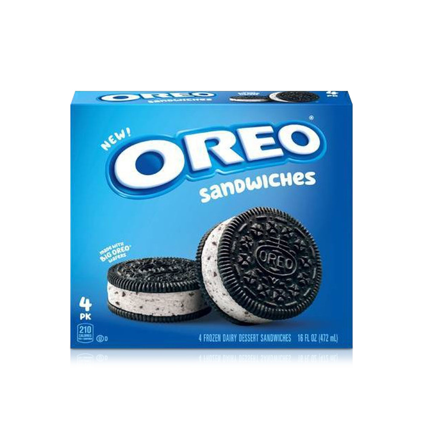Oreo ice cream sandwich multipack 4x55ml - Spinneys UAE