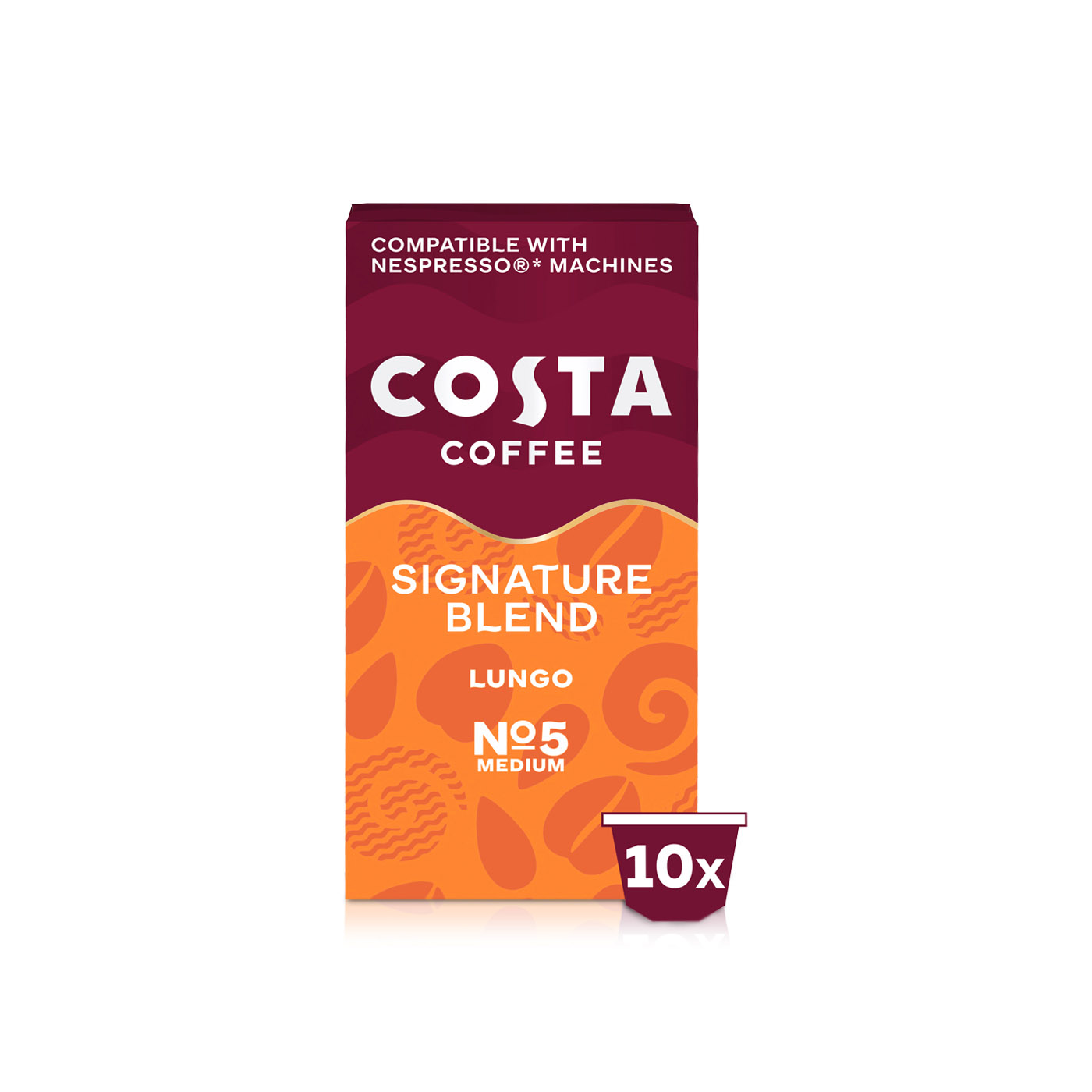Costa Coffee Signature Blend Mocha Italia Lungo Capsules x 10 ...