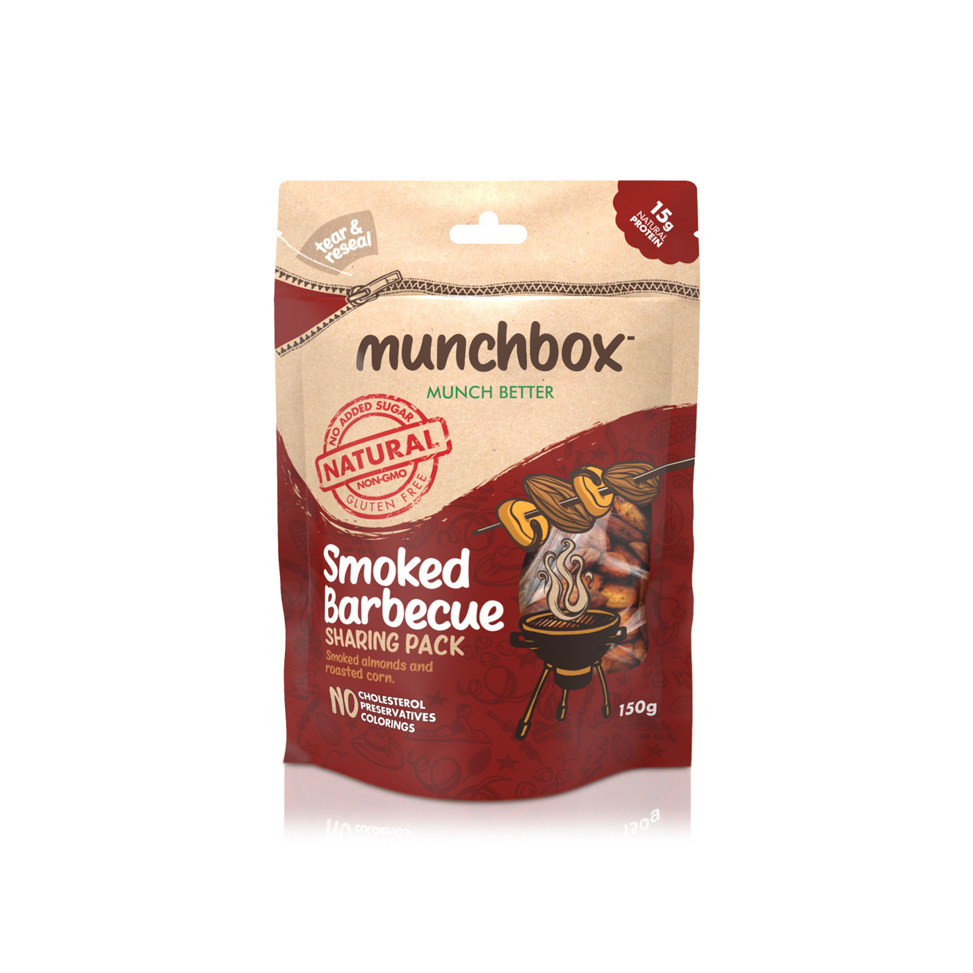 Munchbox Smoked BBQ Sharing Pack 150g - Spinneys UAE