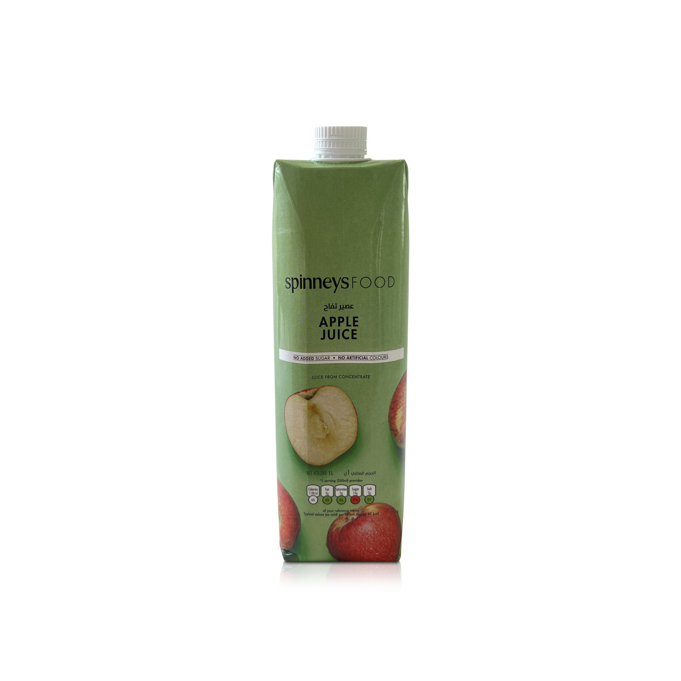 Spinneysfood Apple Juice 1 litre - Spinneys UAE