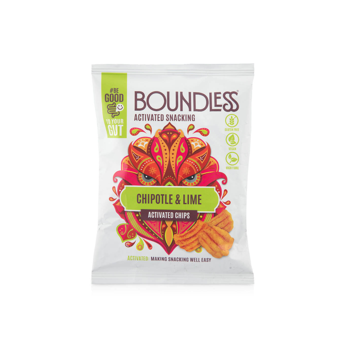 Boundless Chipotle and Lime Activated Sorghum Chips 23g - Spinneys UAE