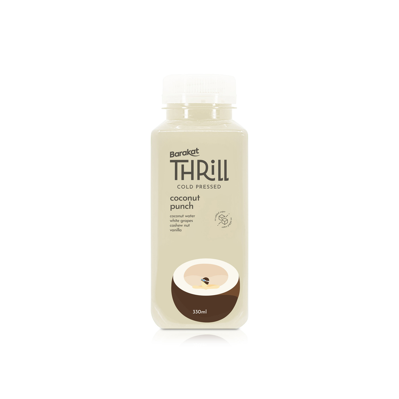 Barakat Thrill Coconut Punch Cold Pressed Fruit Juice 330ml - Spinneys ...