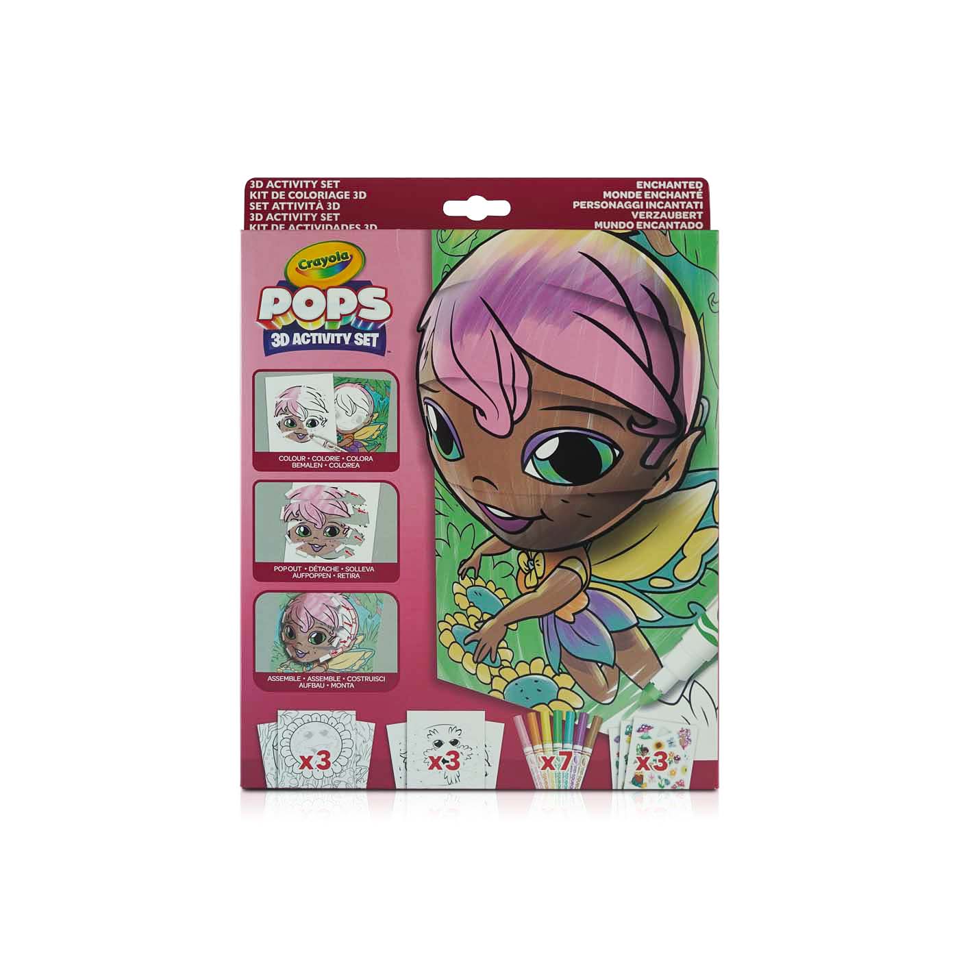 Crayola Pops Enchanted 3D Activity Set - Spinneys UAE