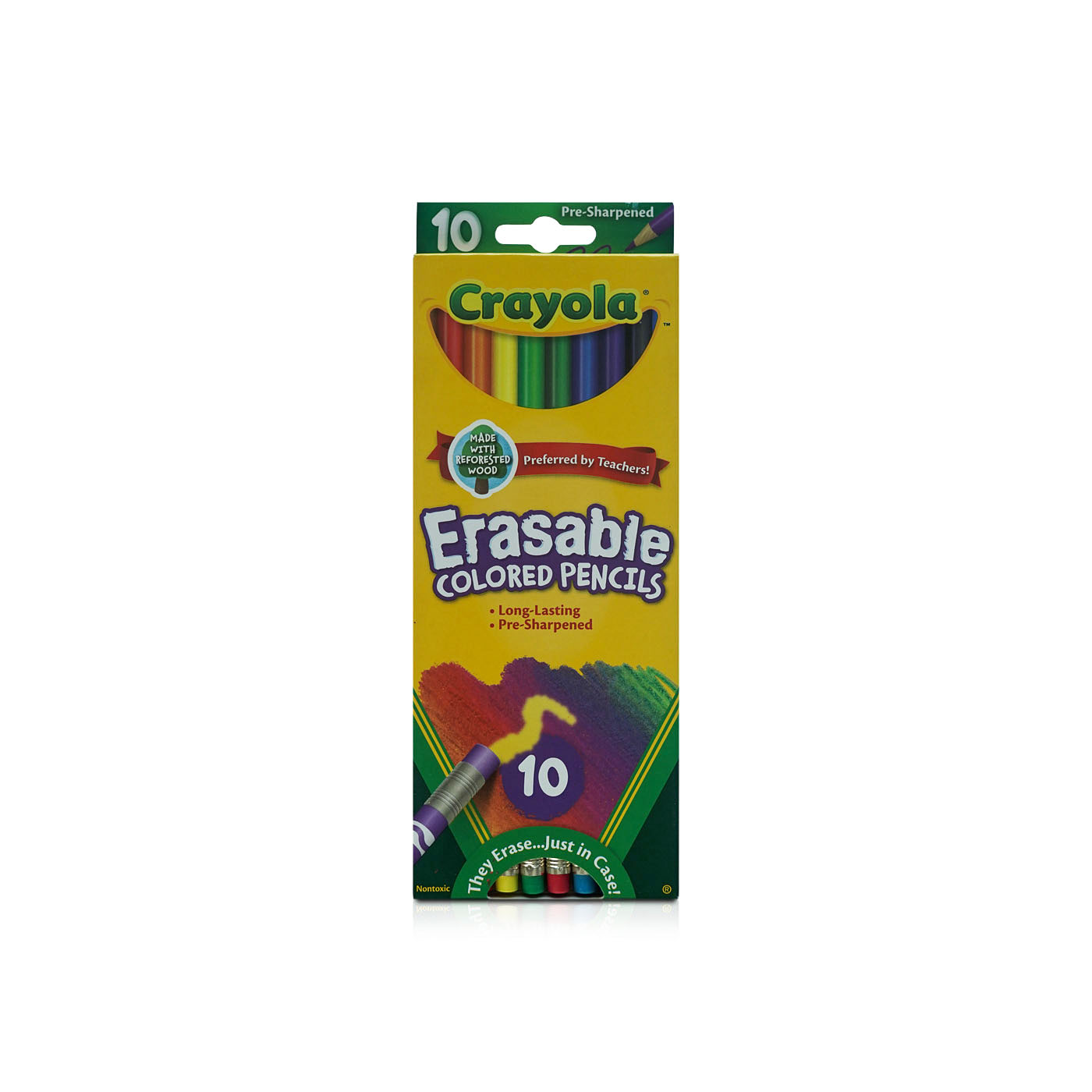 Crayola Erasable Coloured Pencils x 10 - Spinneys United Arab Emirates