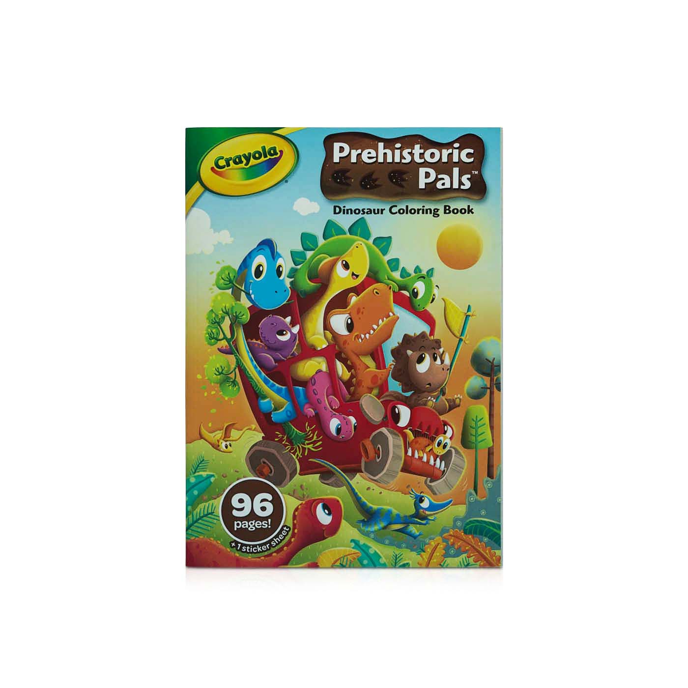 Crayola Colouring Book Prehistoric Pals 96 Pages - Spinneys United Arab ...