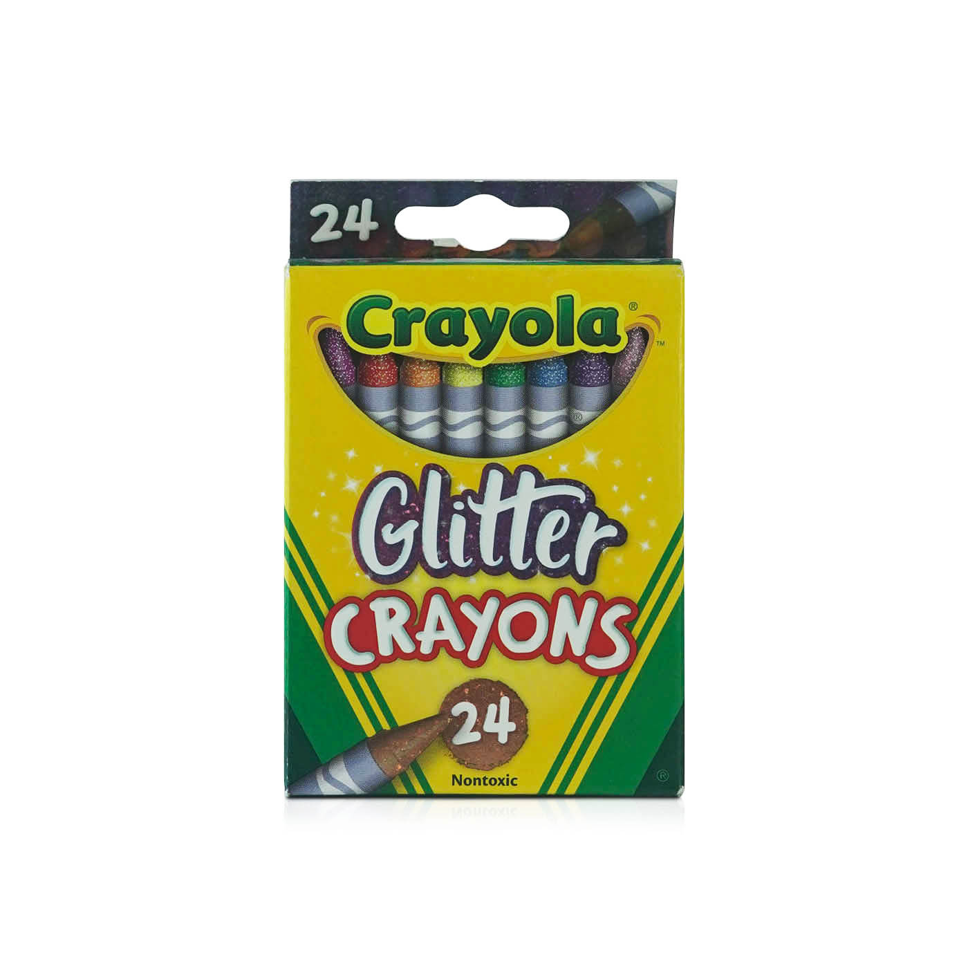 Crayola Glitter Crayons x 24 - Spinneys UAE