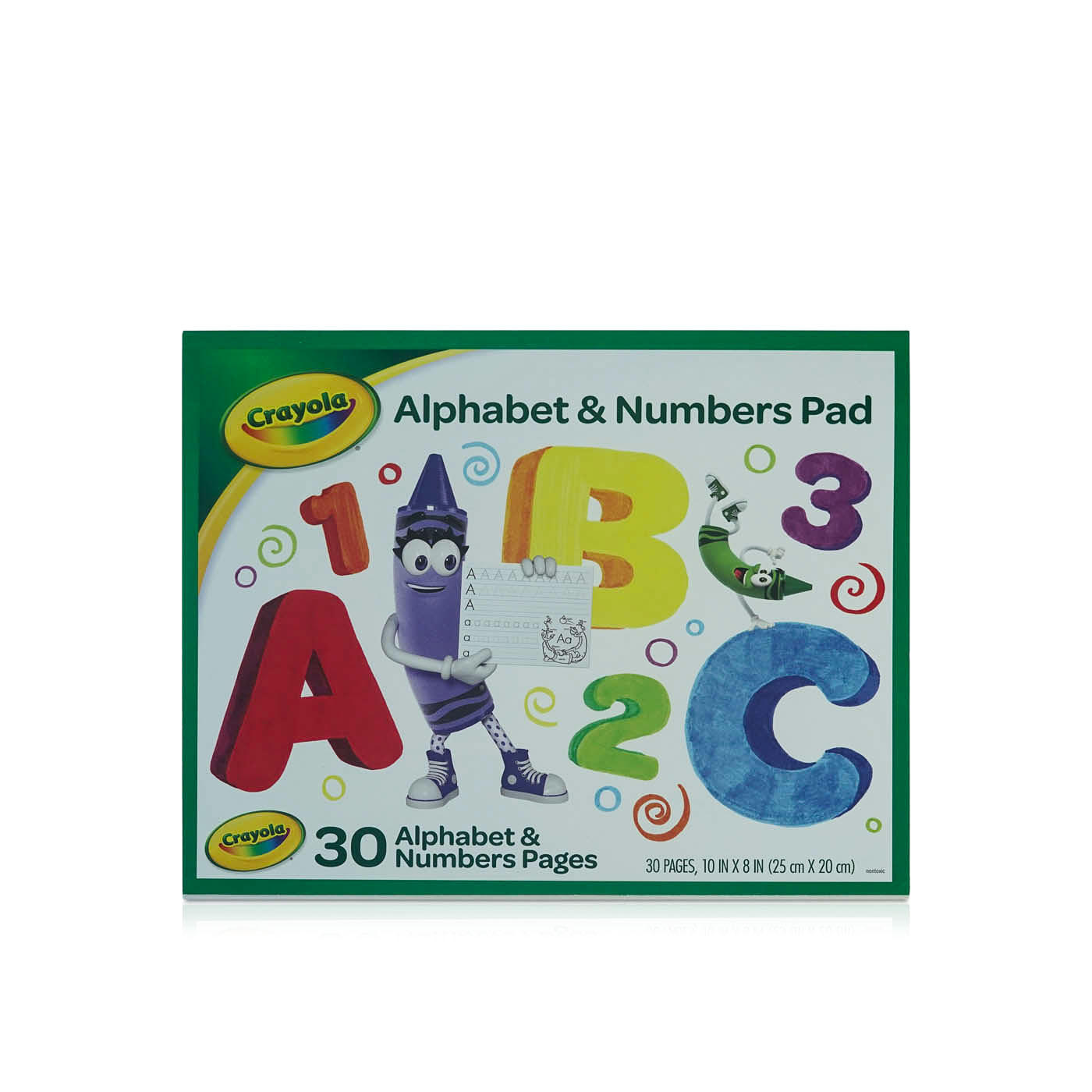 Crayola Alphabet and Numbers Pad 30 Pages - Spinneys UAE