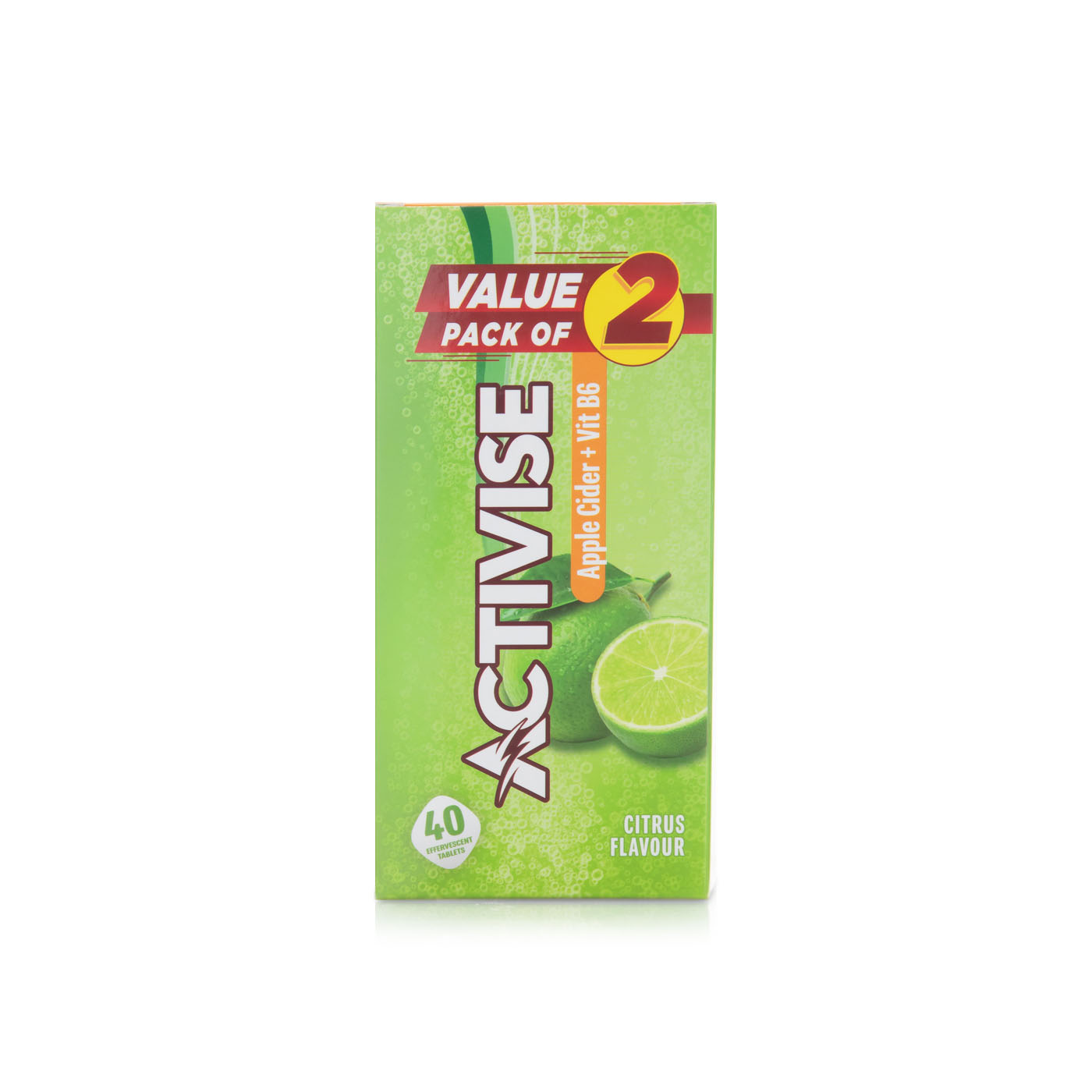 Activise Apple Cider Vinegar Plus Vitamin B6 Effervescent Tablets ...