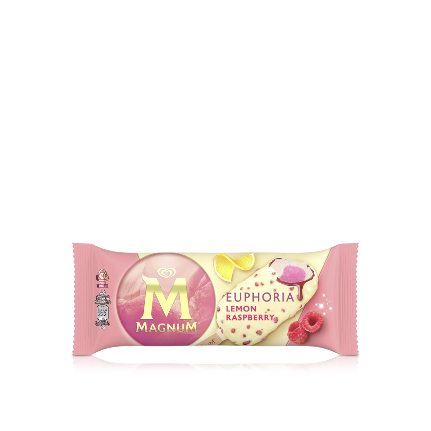 Magnum Lemon And Raspberry Euphoria 85Ml - Spinneys UAE