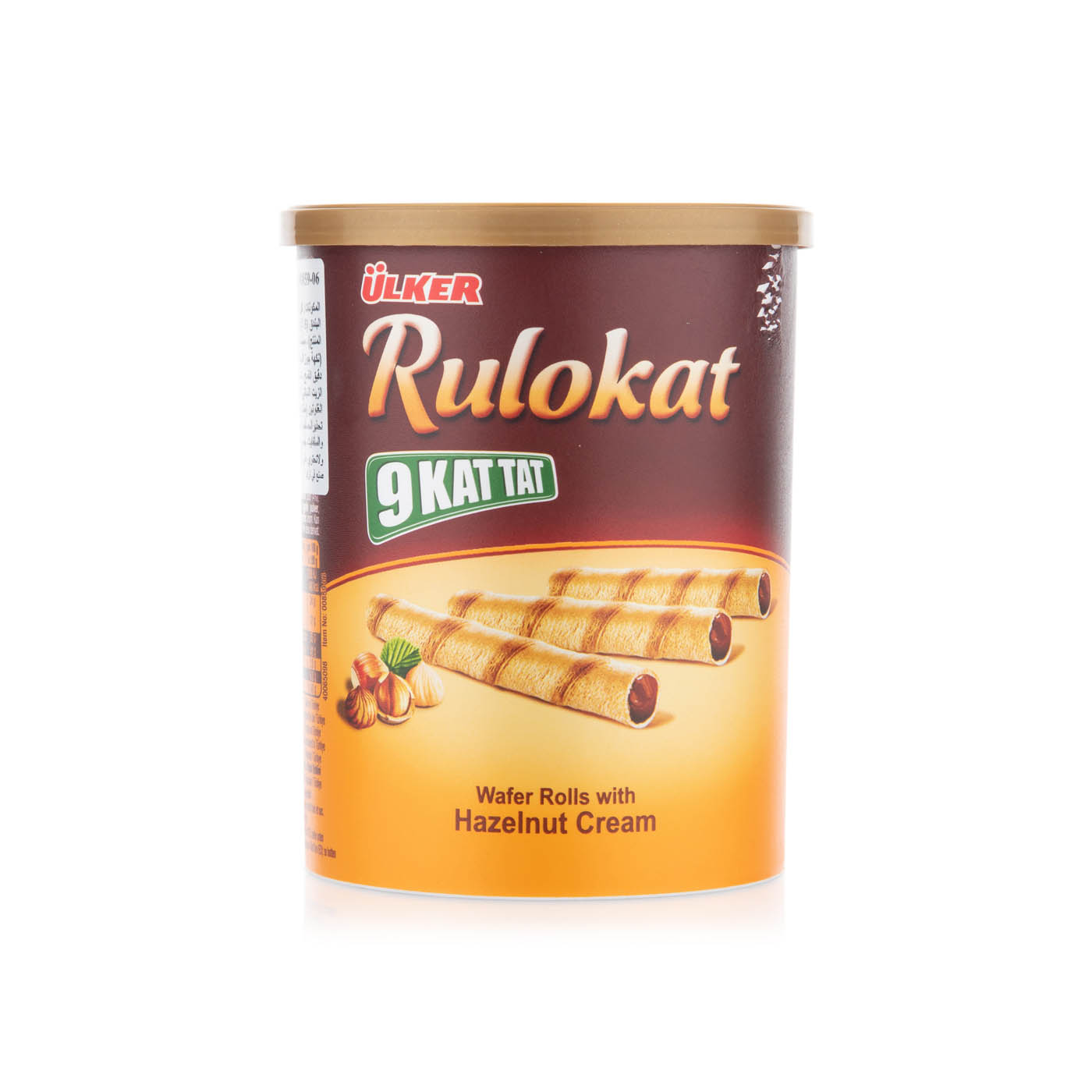 Ulker 9 Kat Tat Rulokat Hazelnut Cream Filled Roll Wafers 170g ...