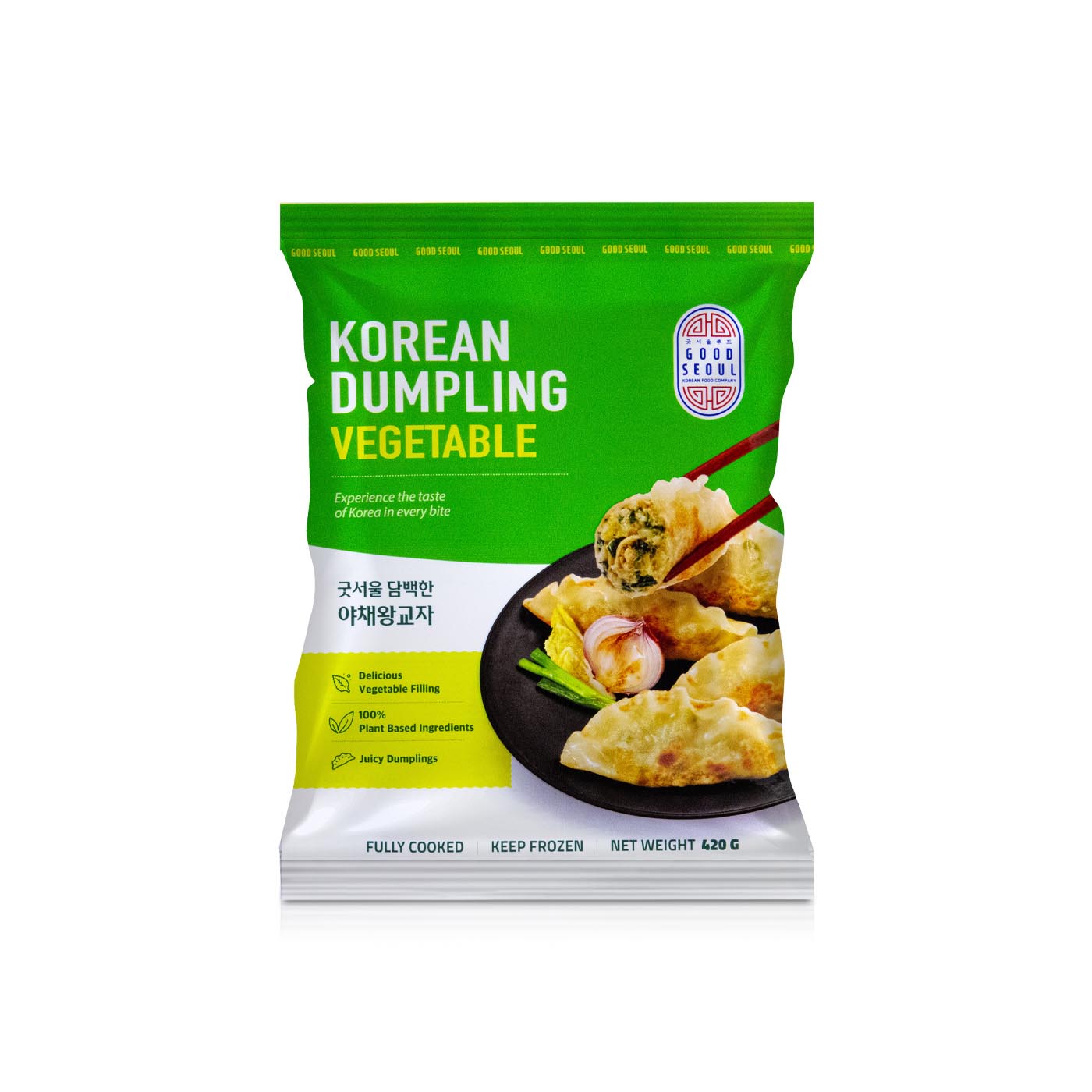 Good Seoul Korean mandu dumplings vegetables 420g - Spinneys UAE