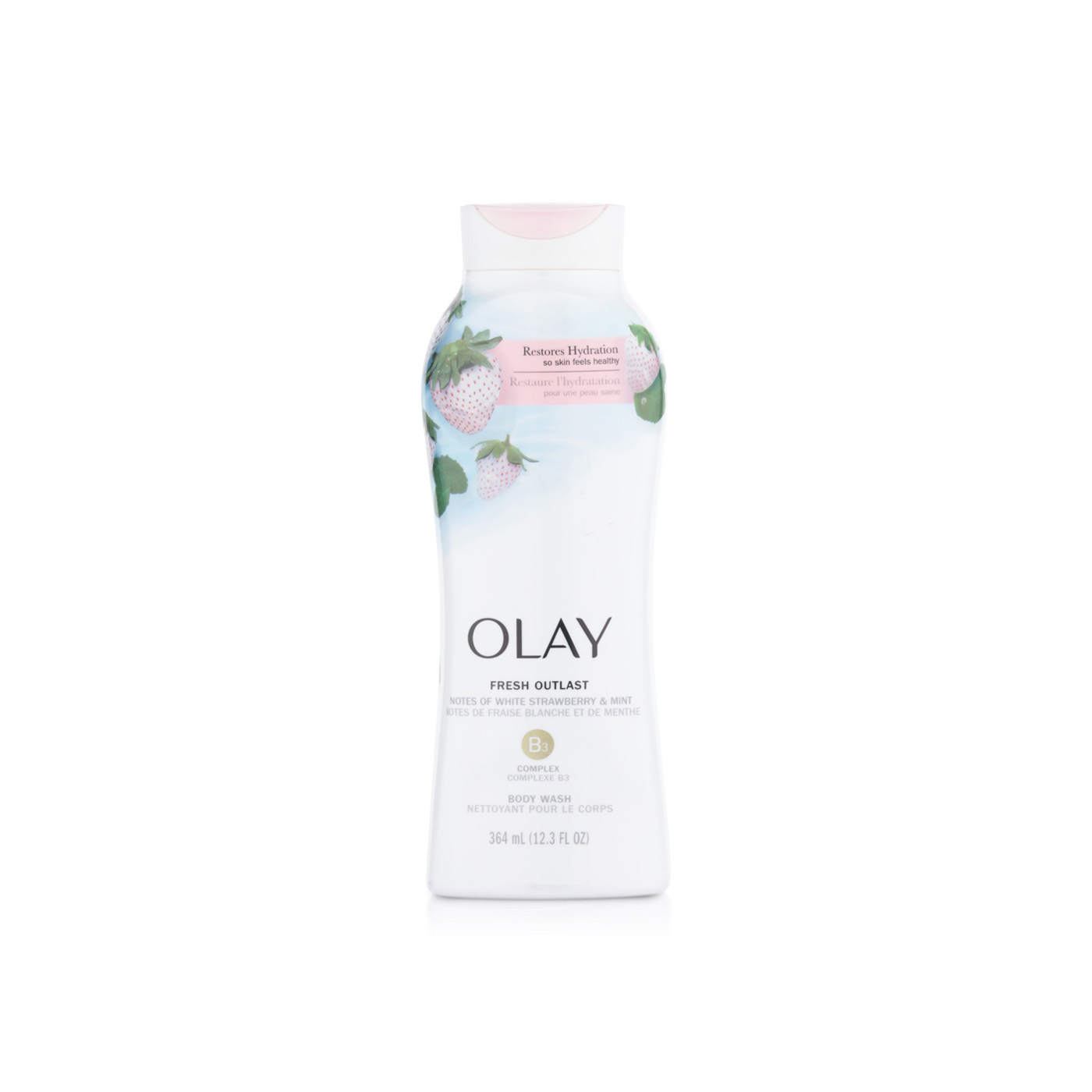 Olay Body Wash White Strawberry & Mint 364ml - Spinneys United Arab ...