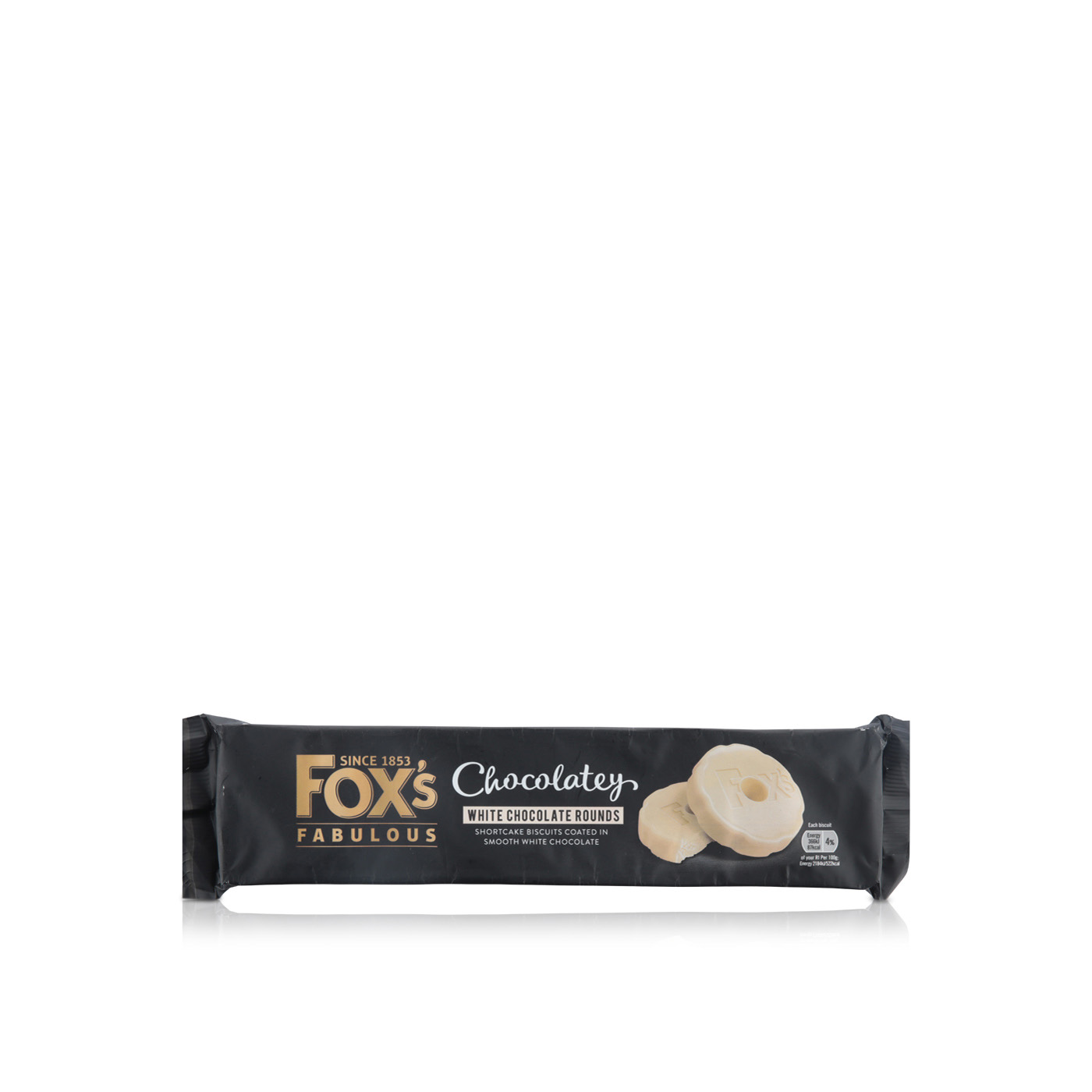 Fox's Chocolatey White Chocolate Rounds 130g - Spinneys UAE