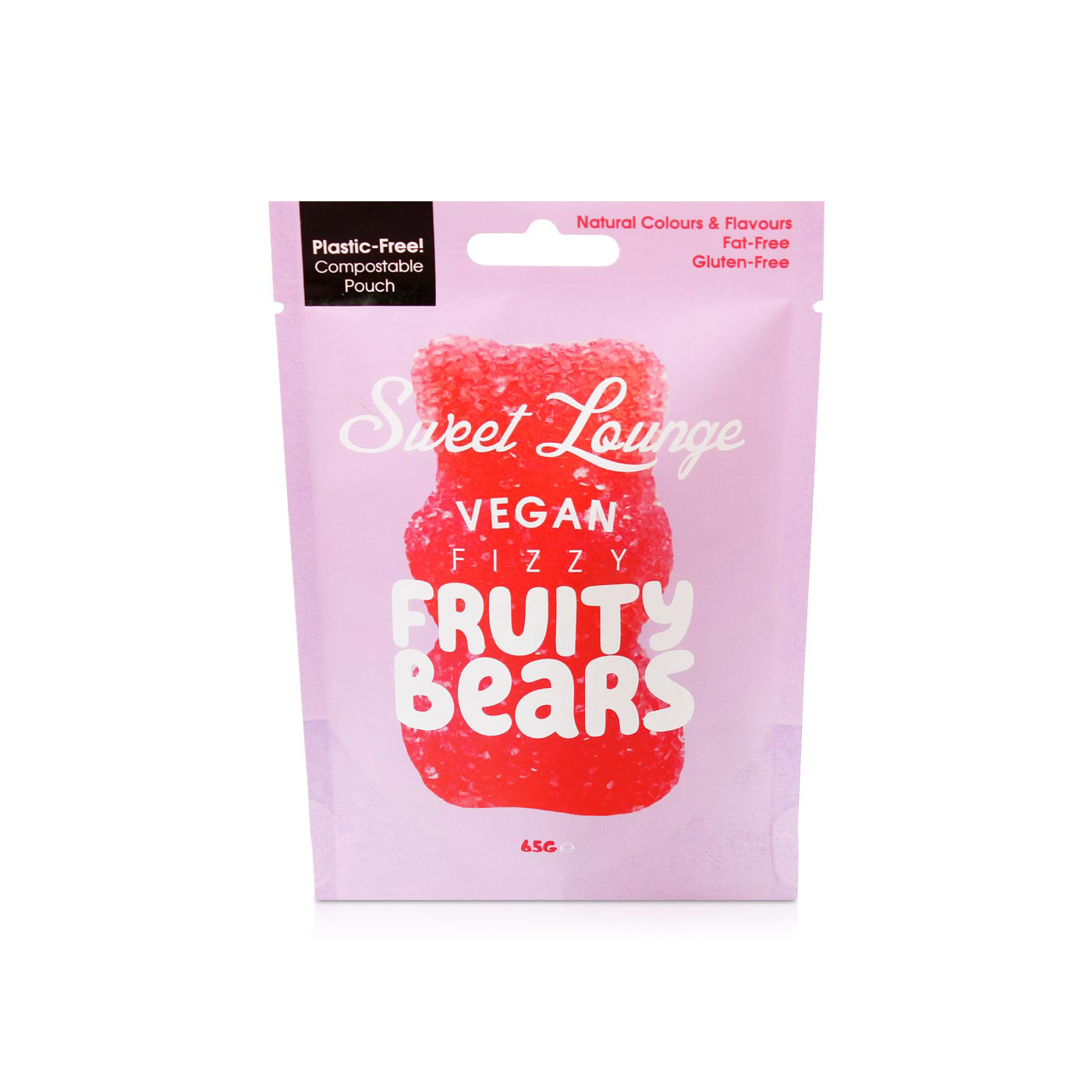 Sweet Lounge Vegan Fruity Bears 65g - Spinneys United Arab Emirates
