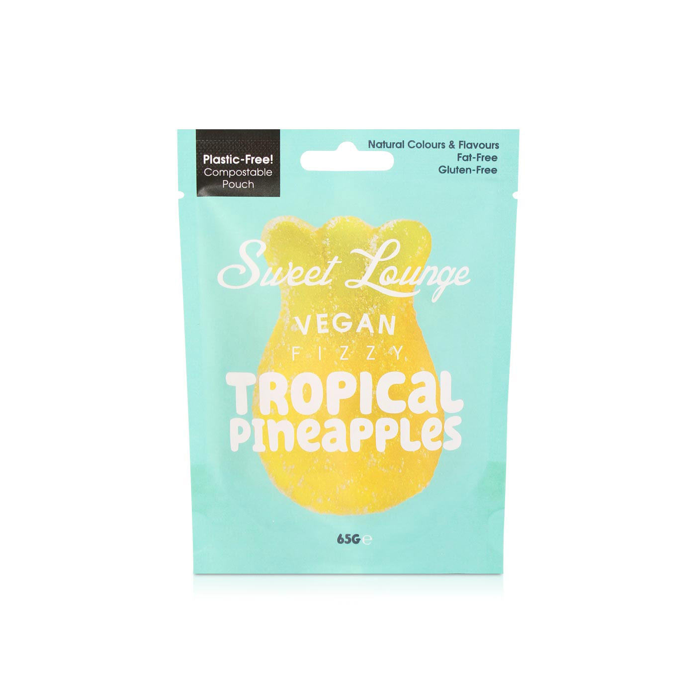 Sweet Lounge Vegan Fizzy Tropical Pineapples 65g - Spinneys UAE