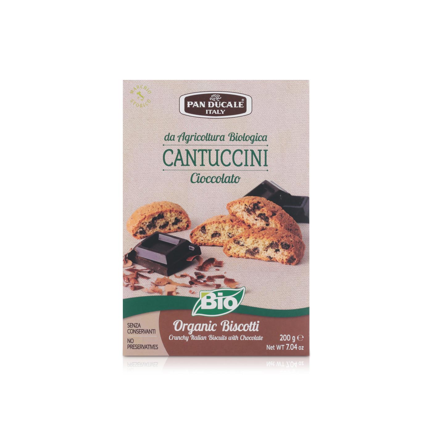 Pan Ducale Cantuccini Chocolate Organic Biscotti 200g - Spinneys UAE