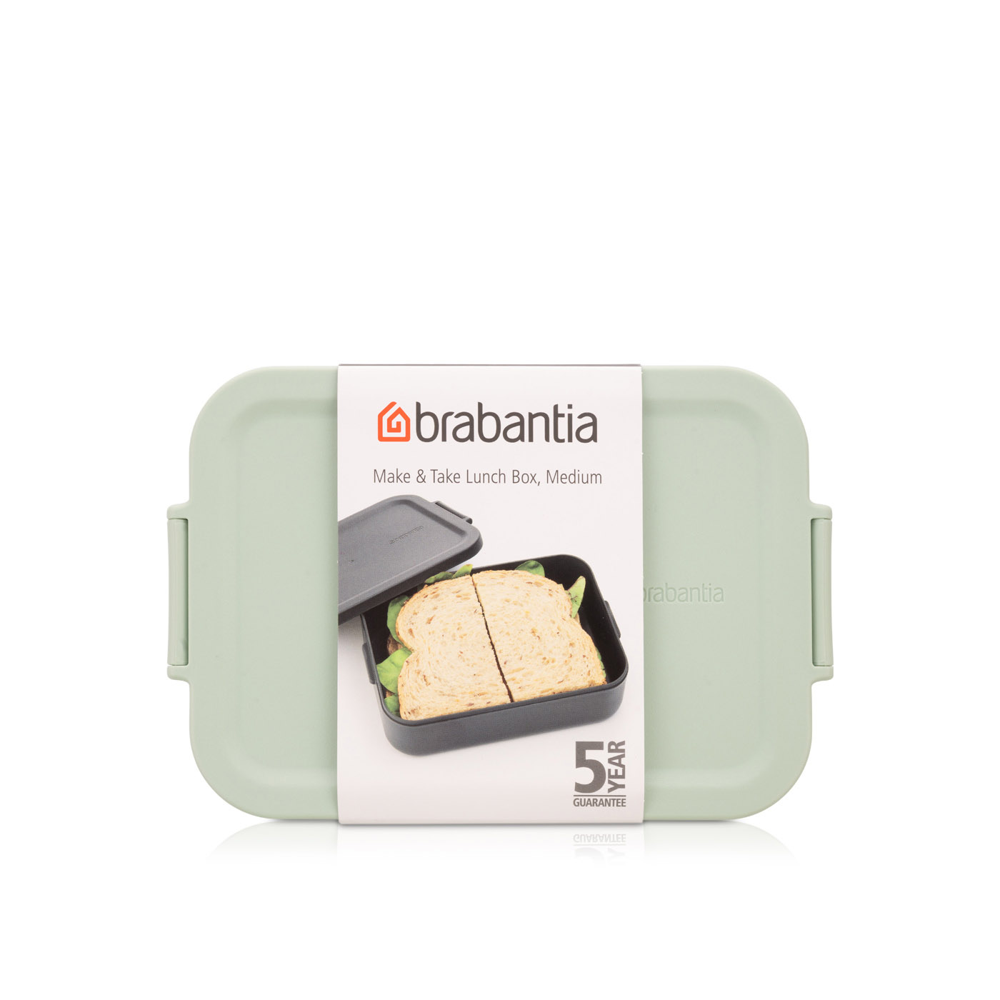 Brabantia make & take lunch box jade green - Spinneys UAE