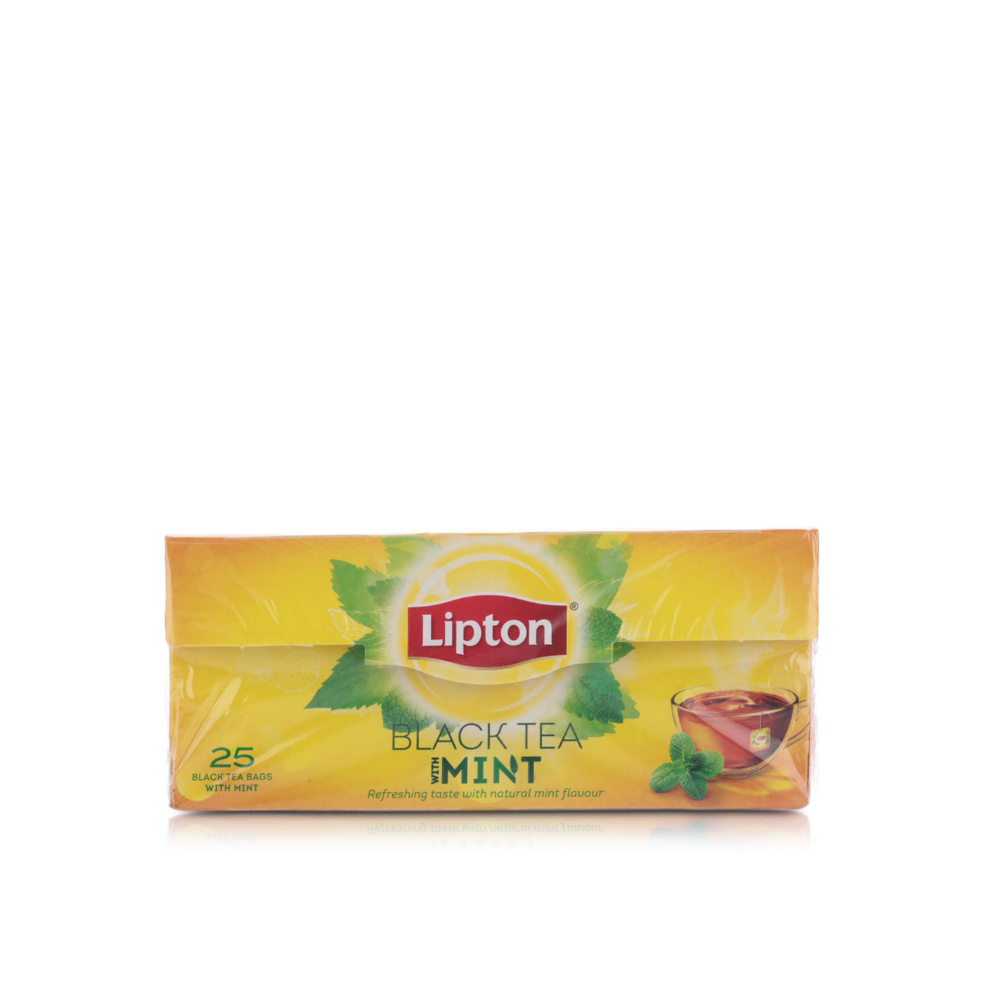 Lipton Black Tea with Mint 25s 57.5g - Spinneys UAE