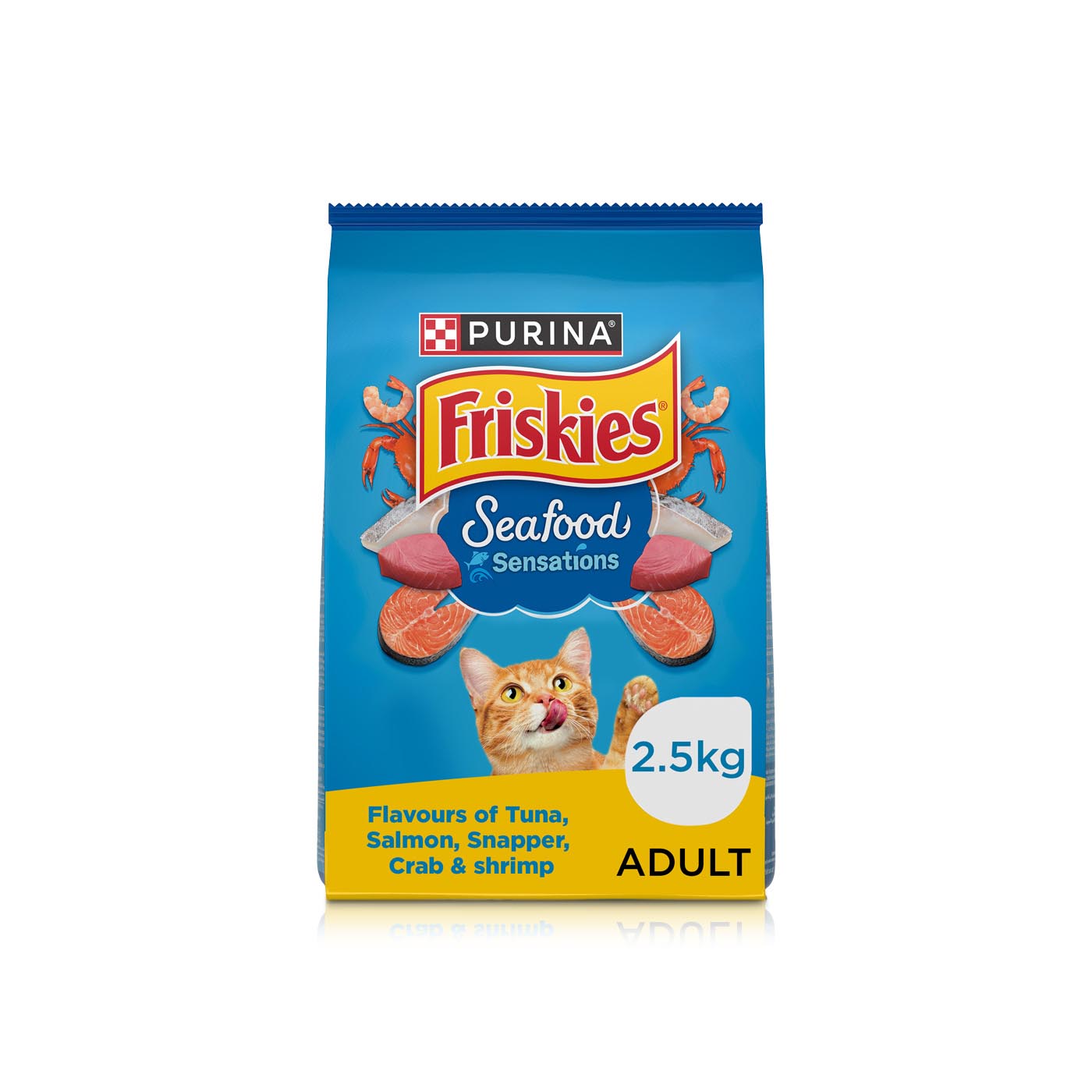 Friskies Seafood Sensations Dry Cat Food 2.5kg - Spinneys UAE